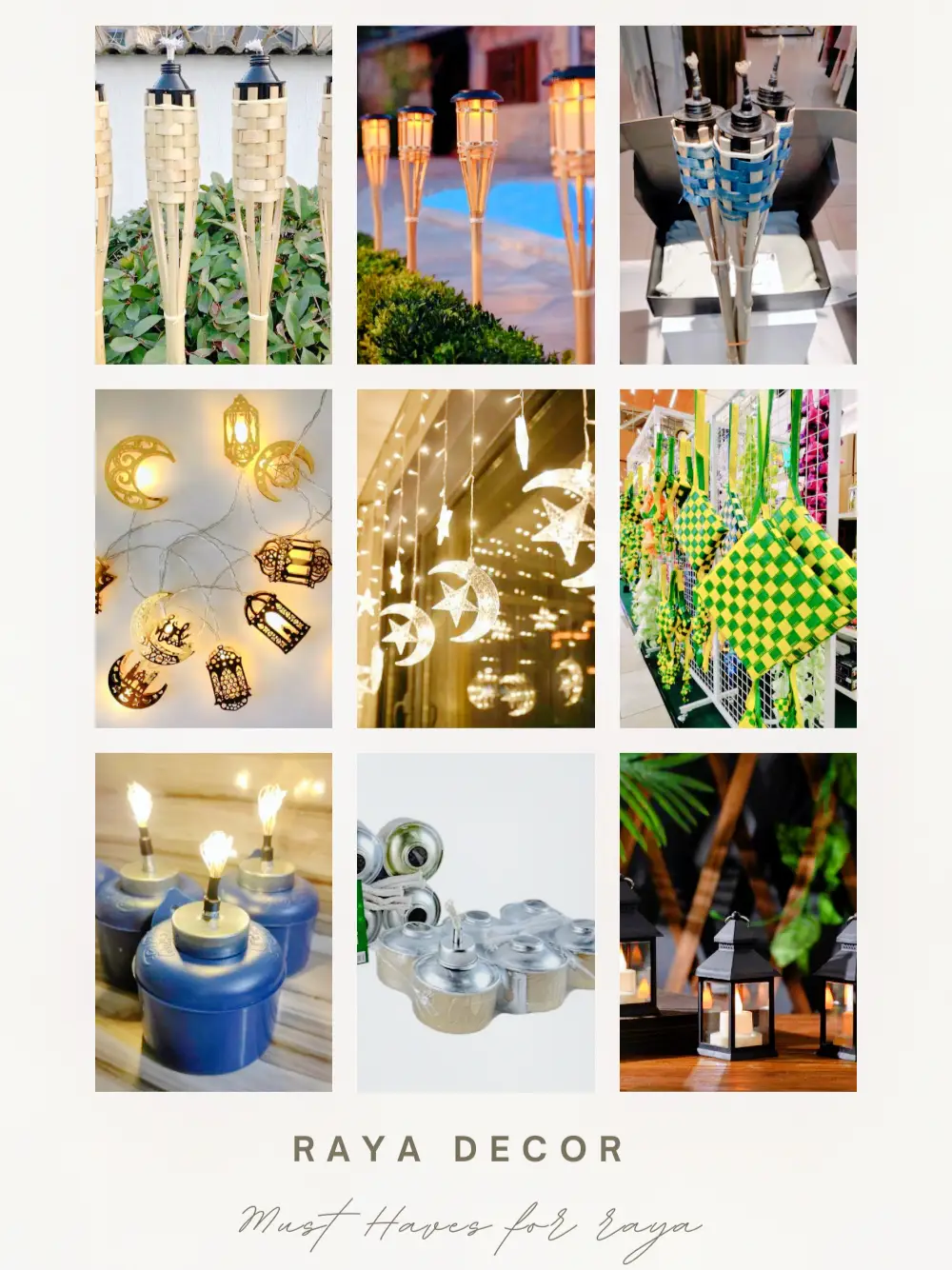 Raya Decoration for Office - Carian Lemon8