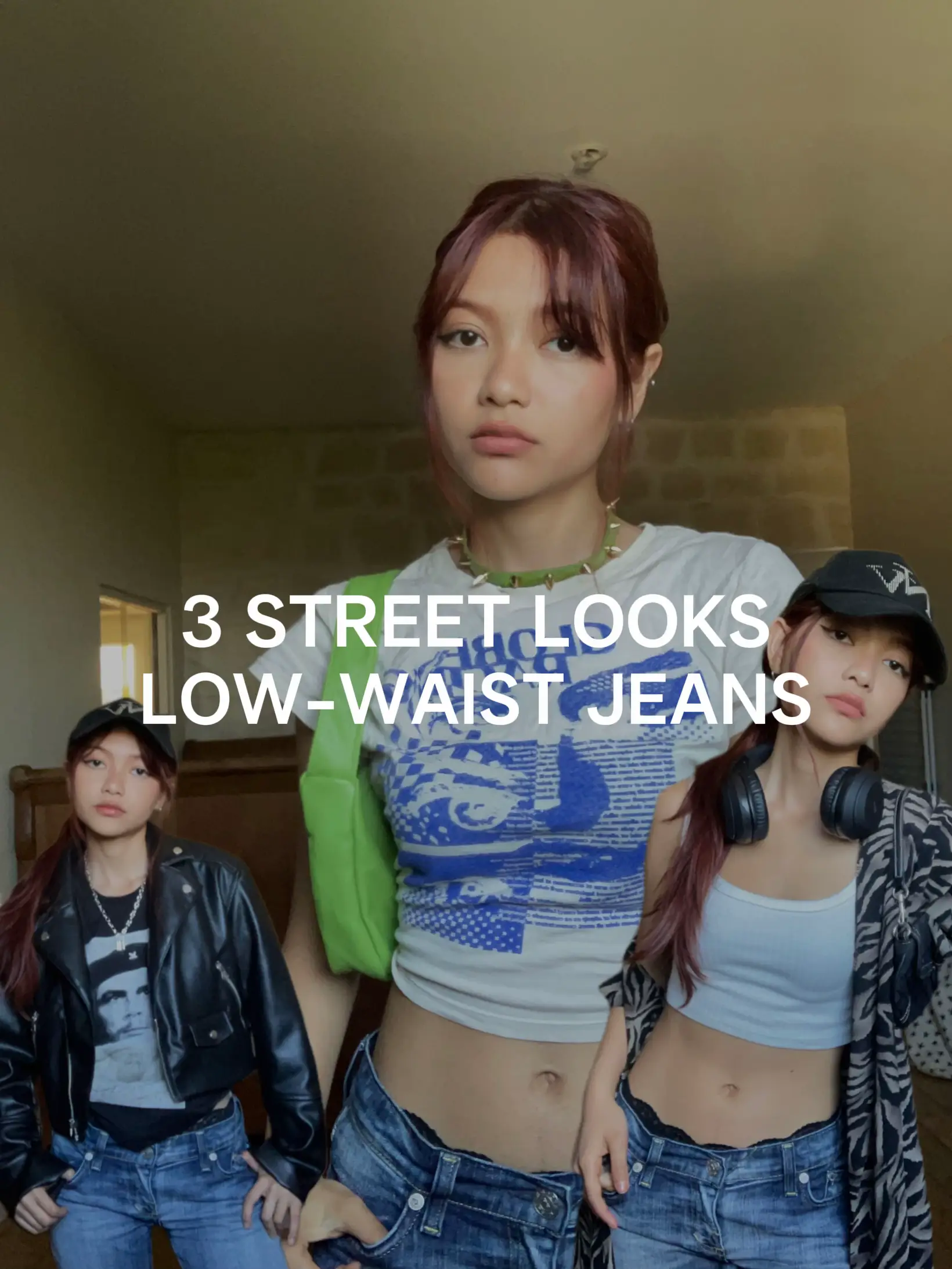 3ลุคใส่กางเกงเอวต่ำยังไงให้ street y2k 🏻💄🛼 | แกลเลอรีที่โพสต์โดย Nivandaz | Lemon8