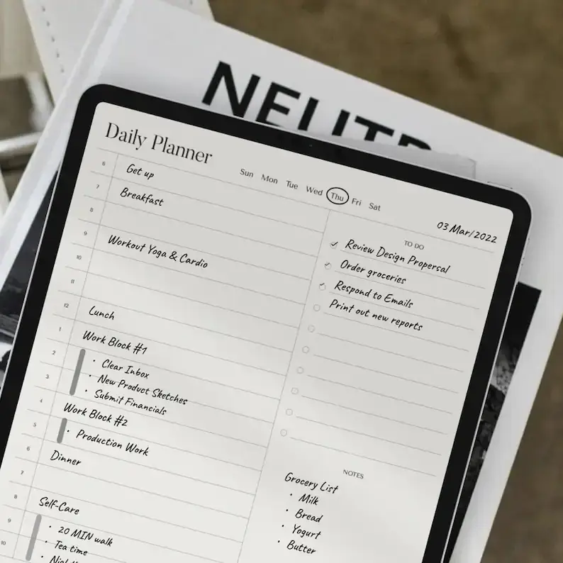 Digital planner (Goodnotes) to organize your life | Galeri diposting ...