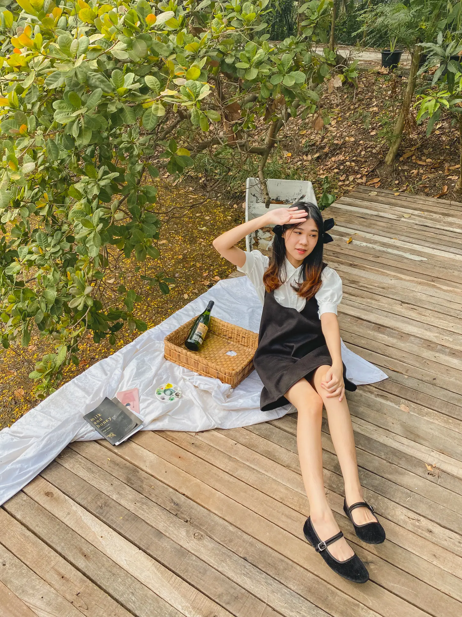 OOTD เกาหลีเกาใจ🖤👀 | แกลเลอรีที่โพสต์โดย Praepasaporn | Lemon8