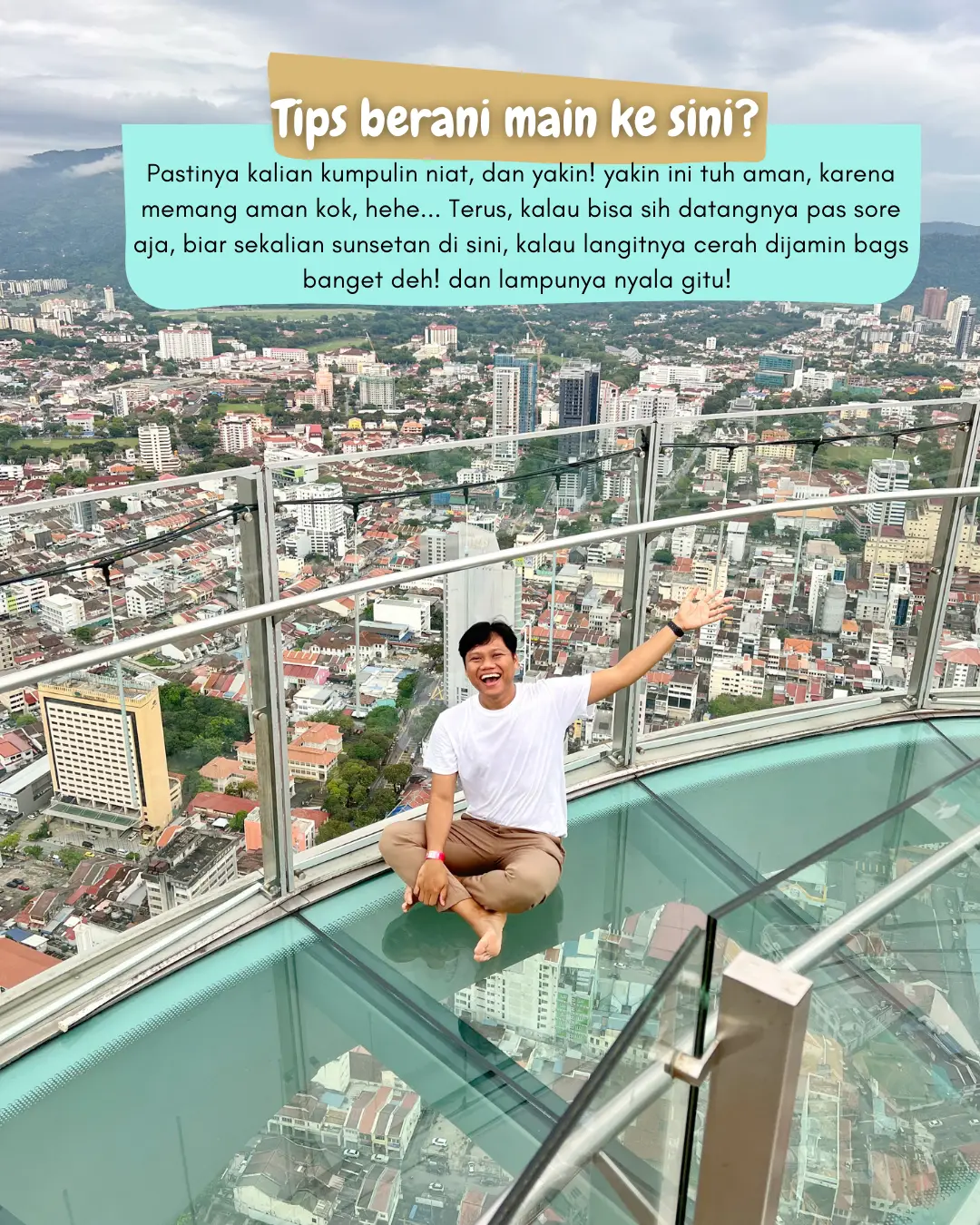 PENGALAMAN UJI ADRENALIN DI ‘PUNCAK’ PENANG! | Galeri diposting oleh Arisman Riyardi | Lemon8