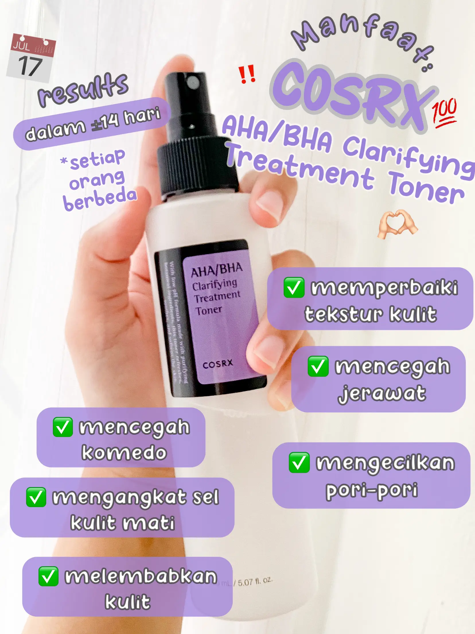 TONER EKSFOLIASI UNTUK SEMUA JENIS KULIT | Galeri diposting oleh ...
