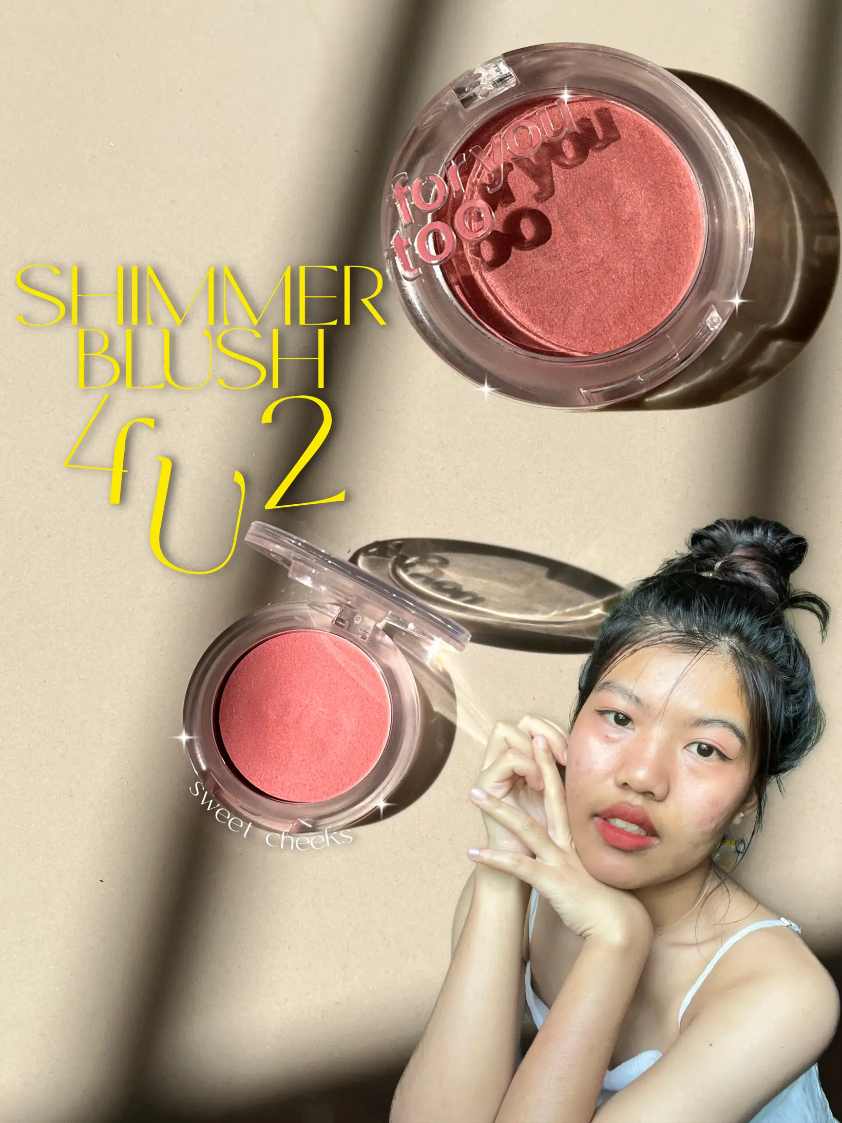 ชิมเมอร์บรัชน่ารักมาก | 4u2 shimmer blush s02💐 | sormorが投稿したフォトブック | Lemon8