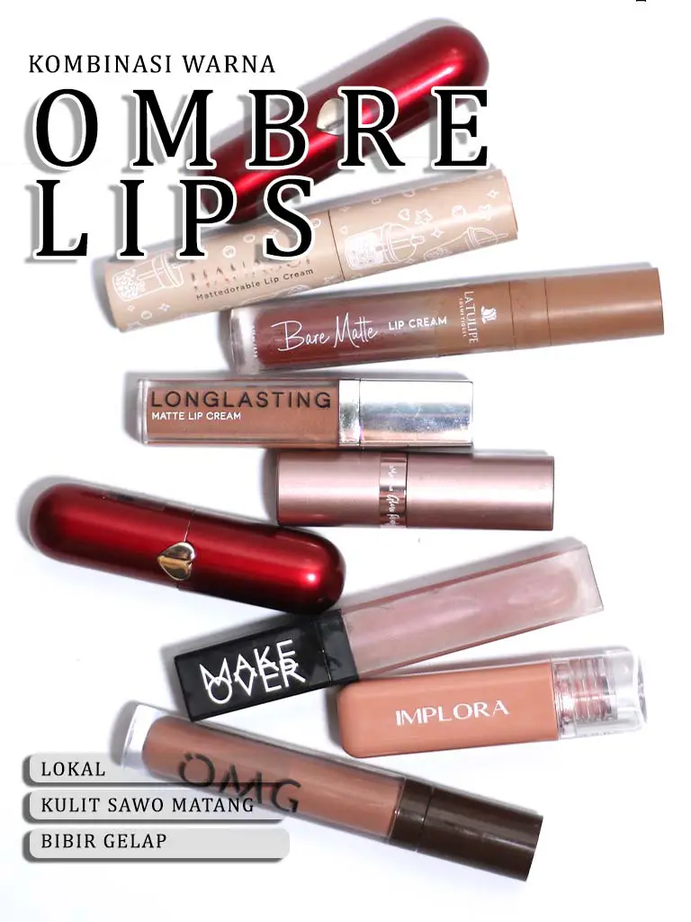 OMBRE LIPS UNTUK SI SAWO MATANG DAN BIBIR GELAP | Galeri diposting oleh ...