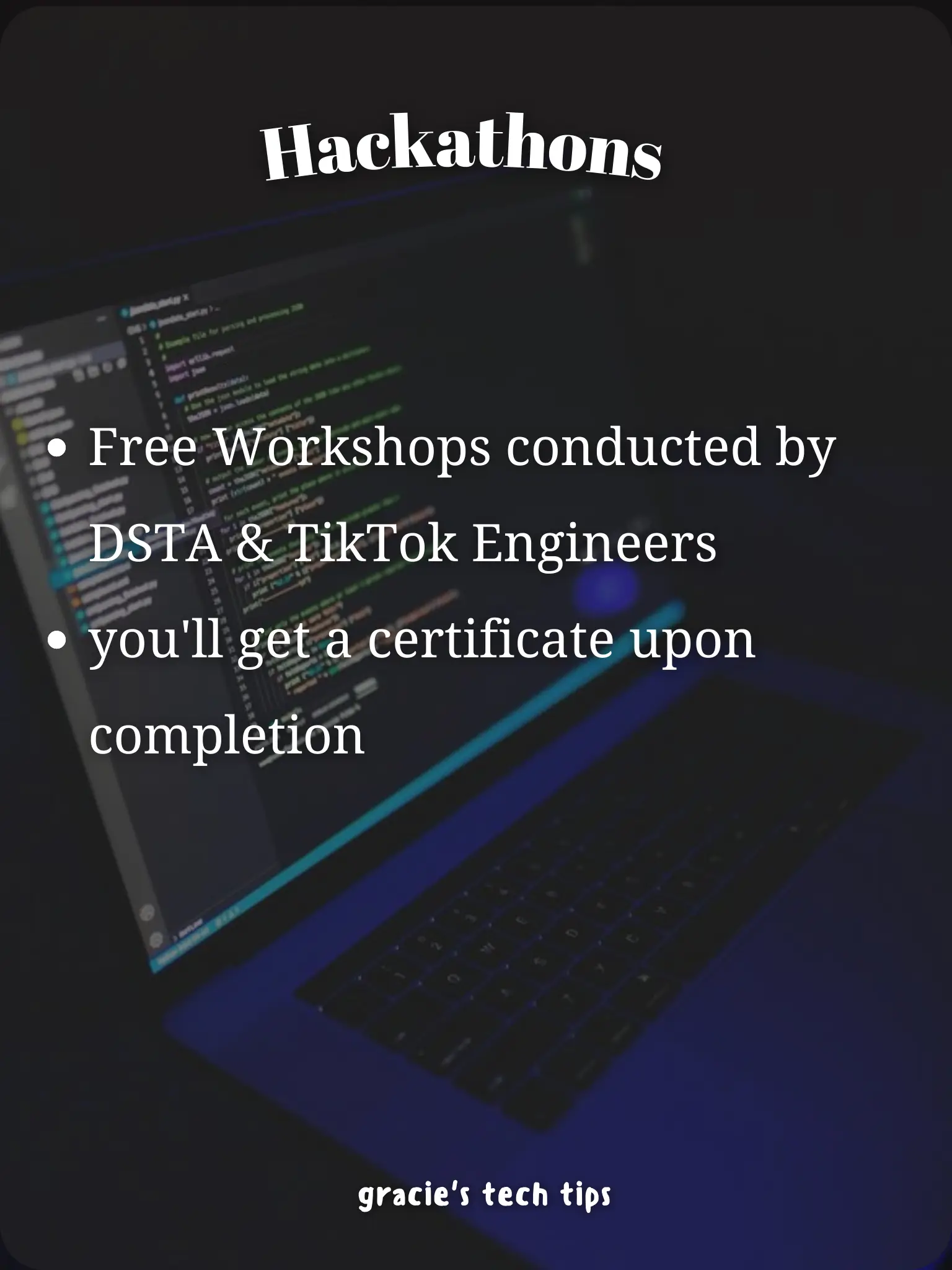 Learn Coding for FREE this summer break 👩🏻‍💻 🚨 | แกลเลอรีที่โพสต์โดย grace ♡ | Lemon8