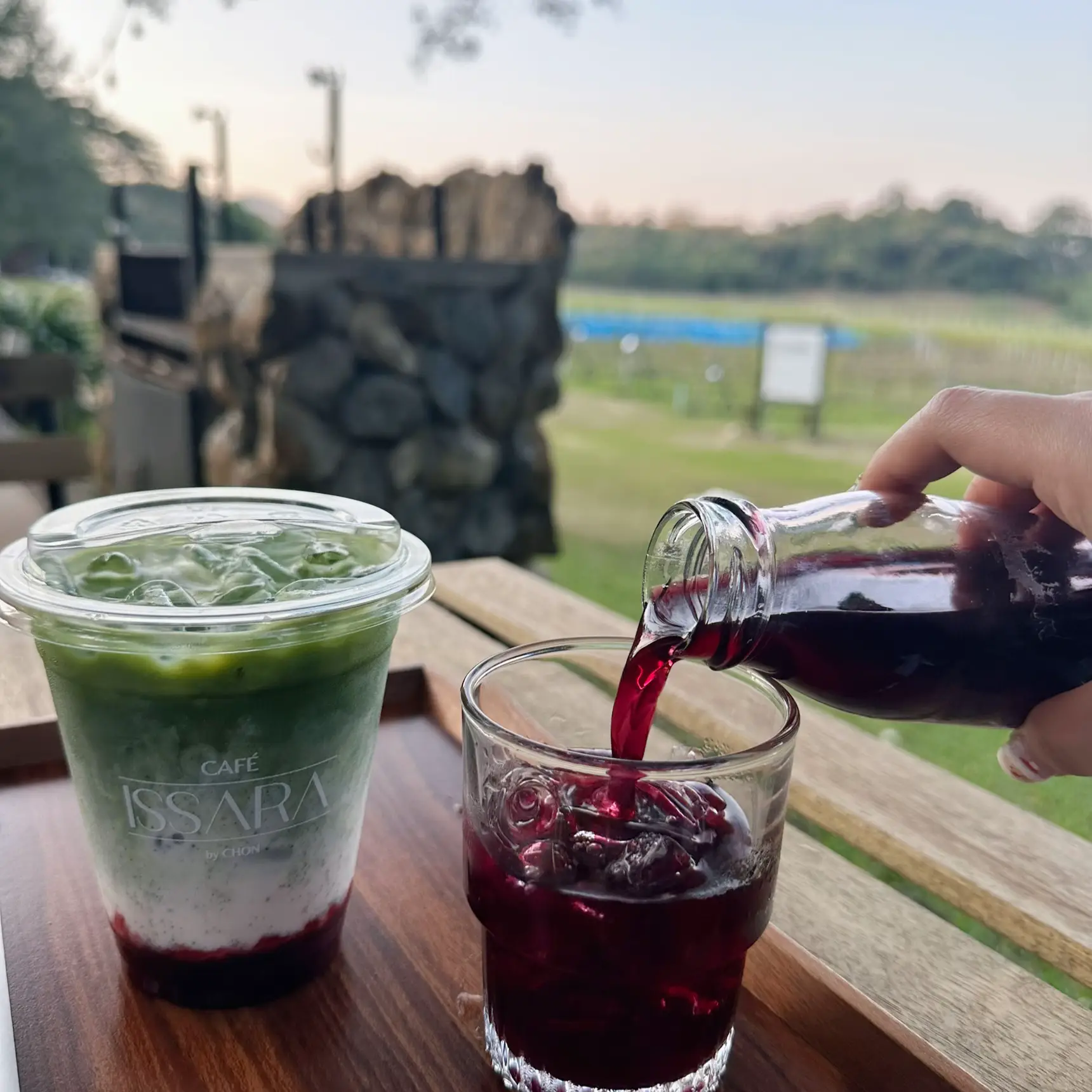 Cafe Issara 🍇 คาเฟ่สระบุรีเปิดใหม่🫶🏻 | แกลเลอรีที่โพสต์โดย hello world | Lemon8