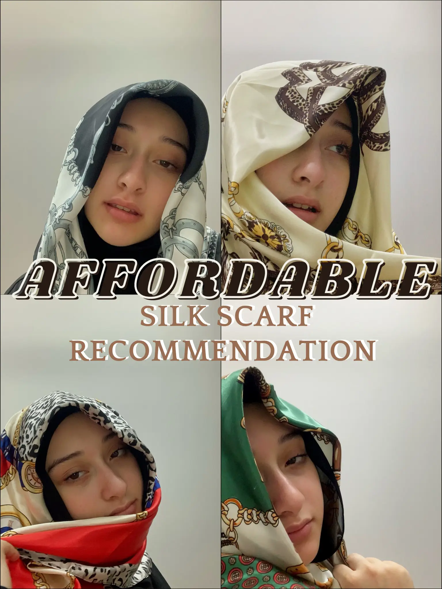 Affordable Silk Scarves 😮‍💨 ️ | Galeri disiarkan oleh Shasha | Lemon8