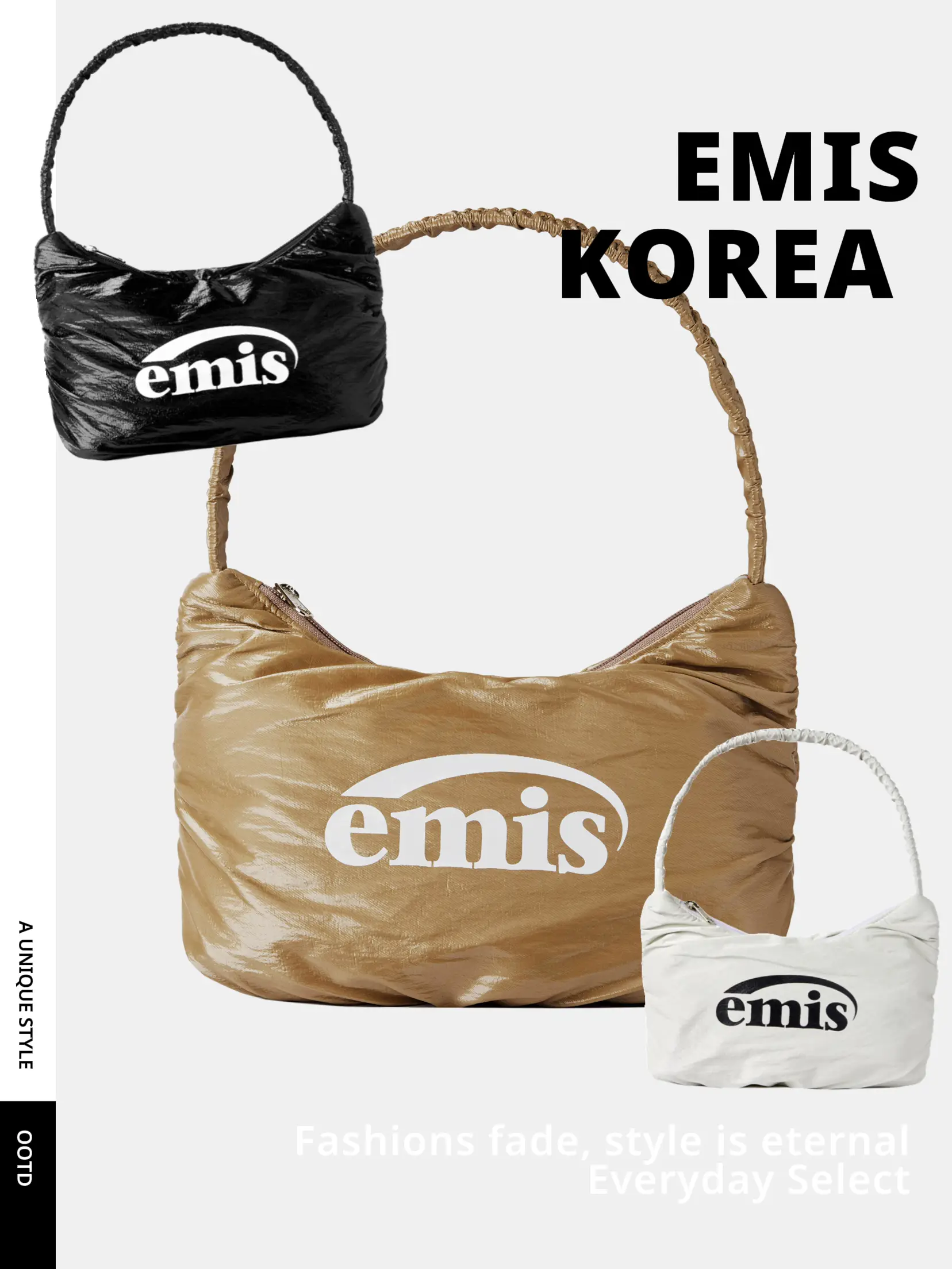 EMIS แบรนด์เกาหลีมาแรง HOBO BAG ที่สาวๆต้องมี! | แกลเลอรีที่โพสต์โดย Norae-Bang | Lemon8