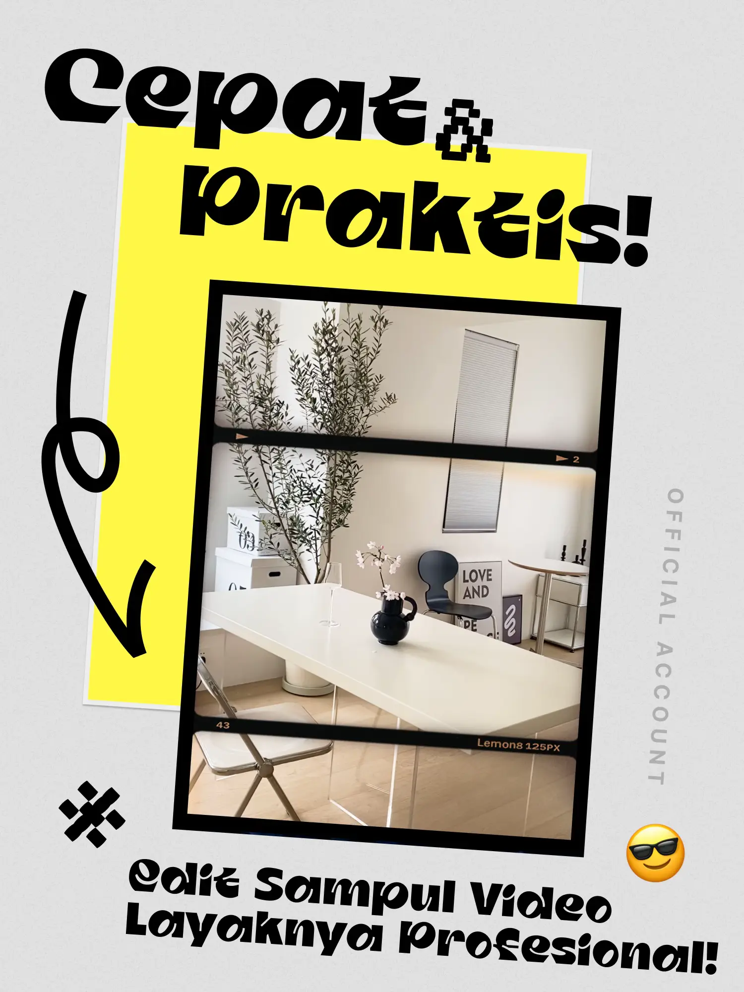 Edit Sampul Video Layaknya Profesional! 😎 | Galeri diposting oleh Lemon8_tutorial | Lemon8