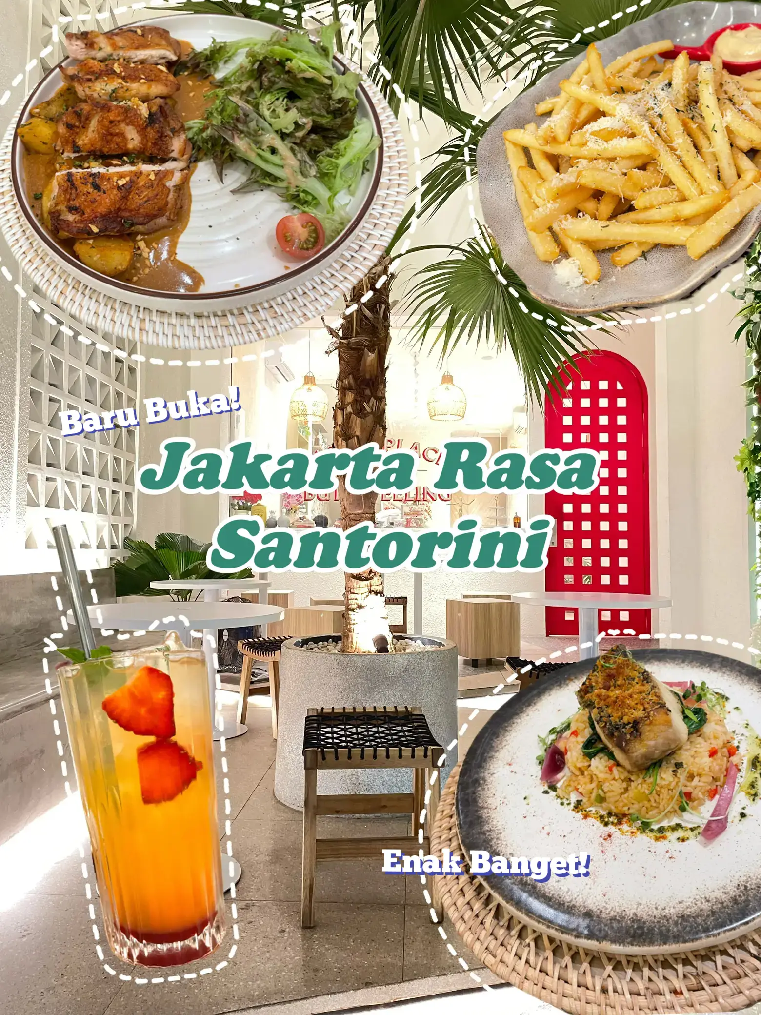 Jakarta Rasa Santorini BARU DI PIK! Must try! | Galeri diposting oleh ...