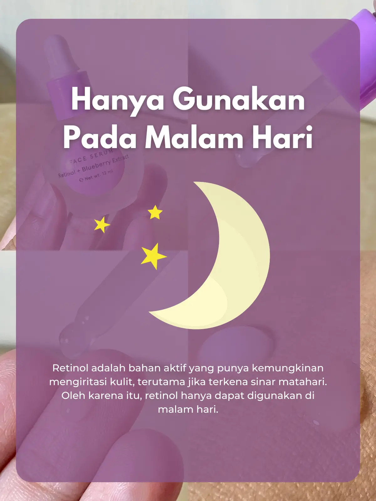 Tips Pake Retinol Anti Iritasi🪄 | Galeri diposting oleh belbeautydiary ...