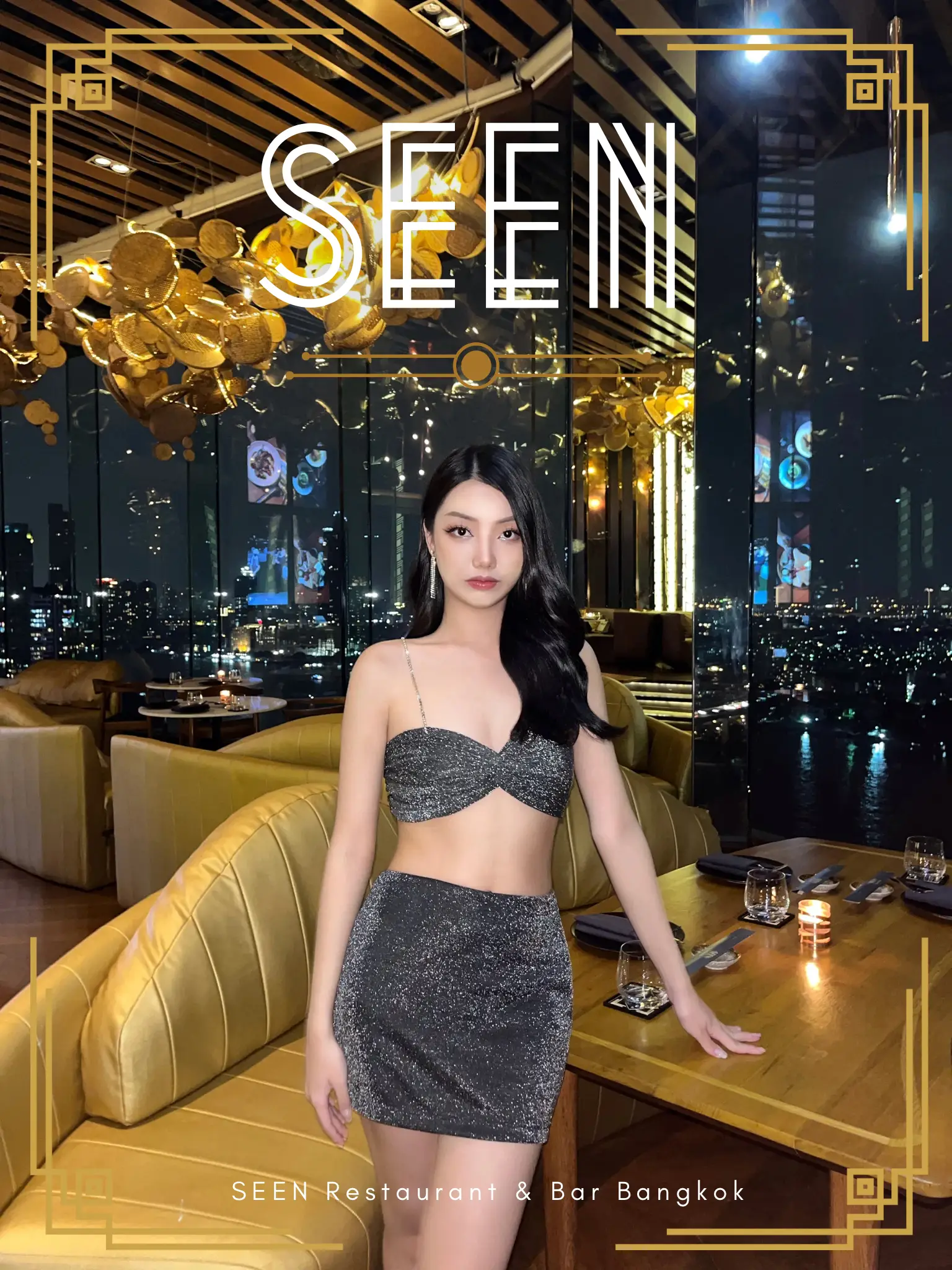 SEEN | Rooftop สุดลักชู ริมแม่น้ำเจ้าพระยา 🌊 | แกลเลอรีที่โพสต์โดย Hammie Yoon | Lemon8