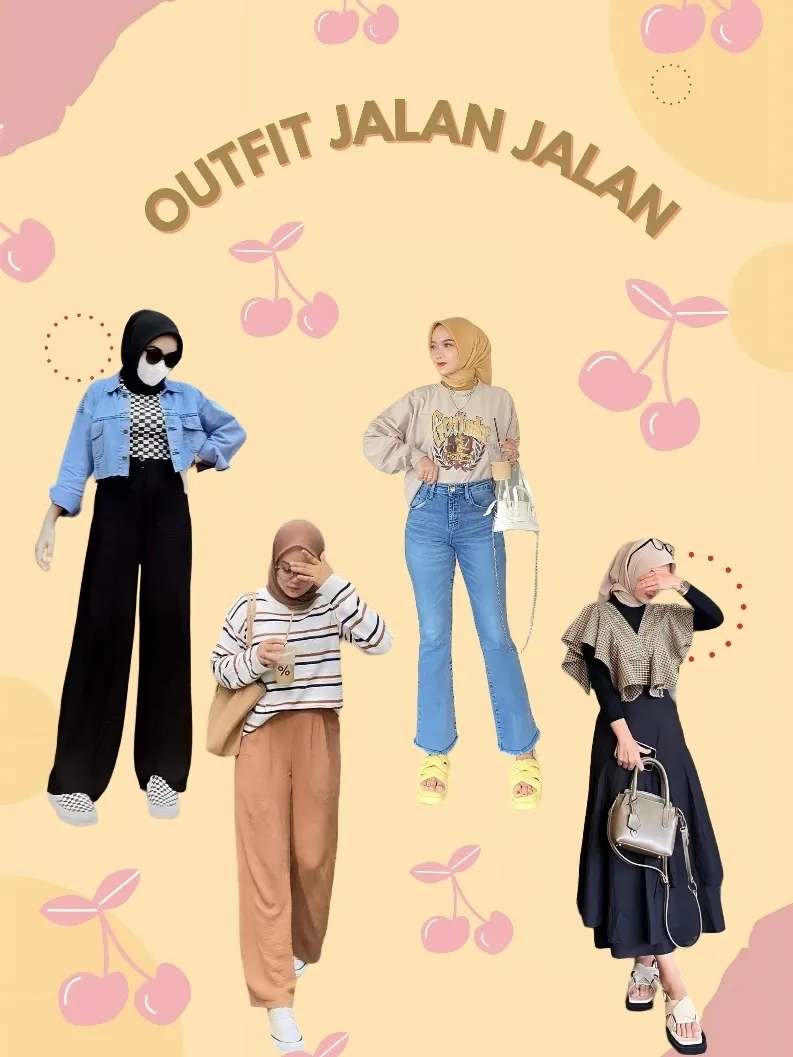 20 ide Ootd Hijab Style Untuk Jalan teratas di 2024