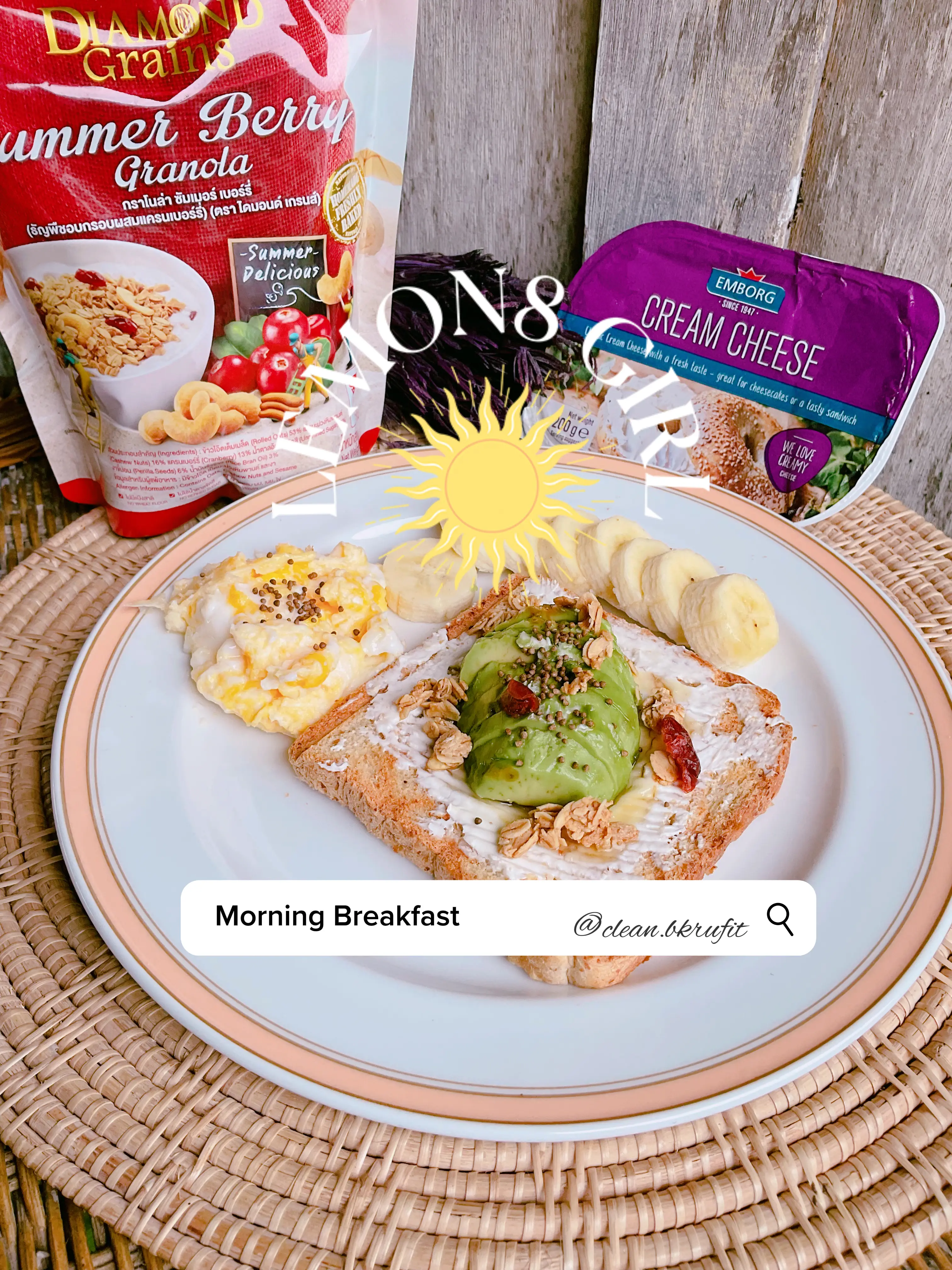 Avocado cream cheese & whole wheat bread 🧀🧈☕️ | วิดีโอที่เผยแพร่โดย Fiirt | Lemon8