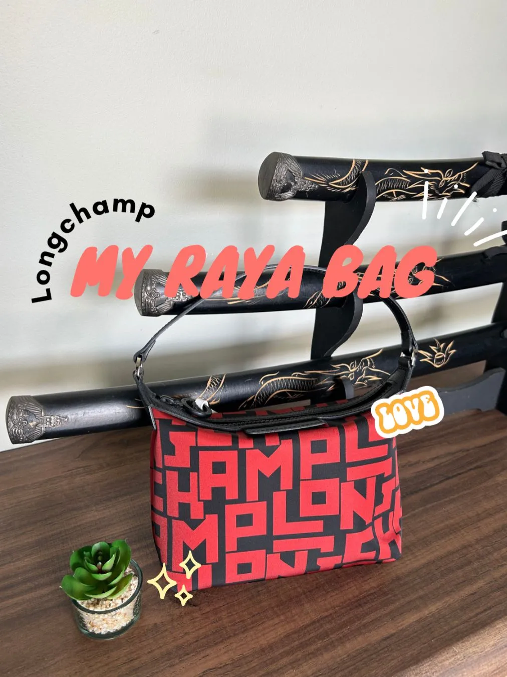 👜 My Raya Bag 💋 | Longchamp 💅 | Video diterbitkan oleh tasha | Lemon8