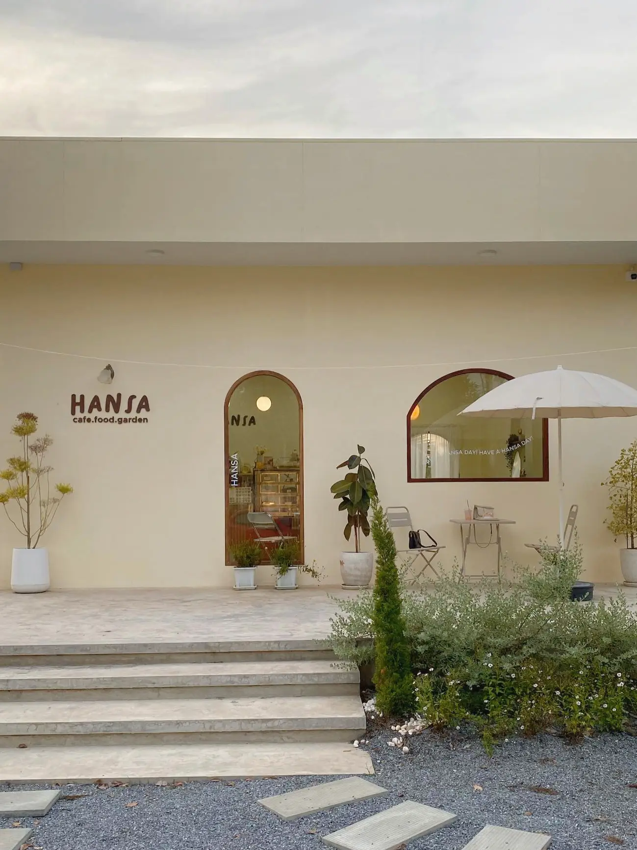 Hansa cafe.food.garden 🤍🍊🥯 | แกลเลอรีที่โพสต์โดย AÜM ( อั้ม )🤍 | Lemon8