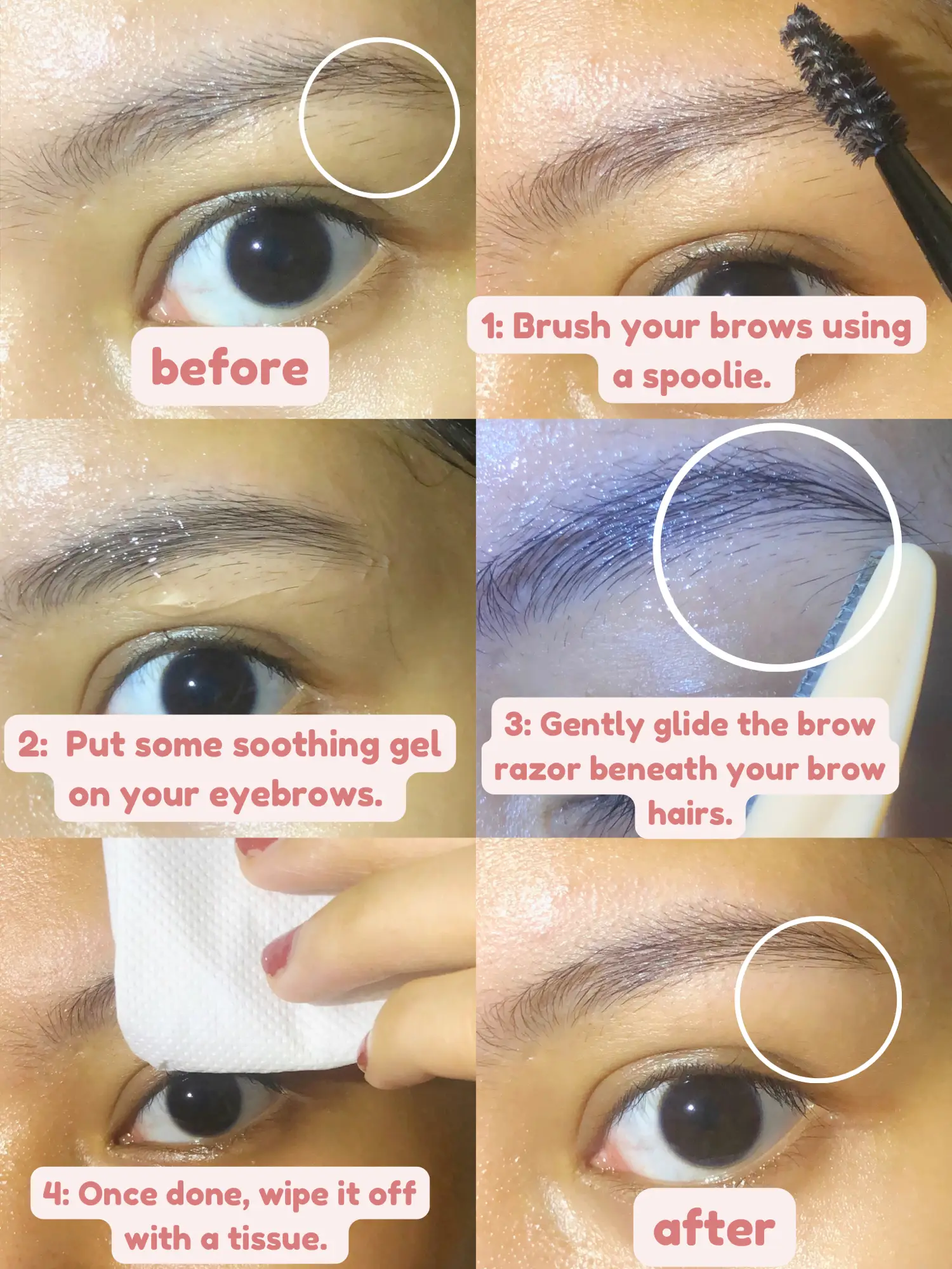 How to shave your eyebrows? 💞 | Gallery posted by bien | Lemon8