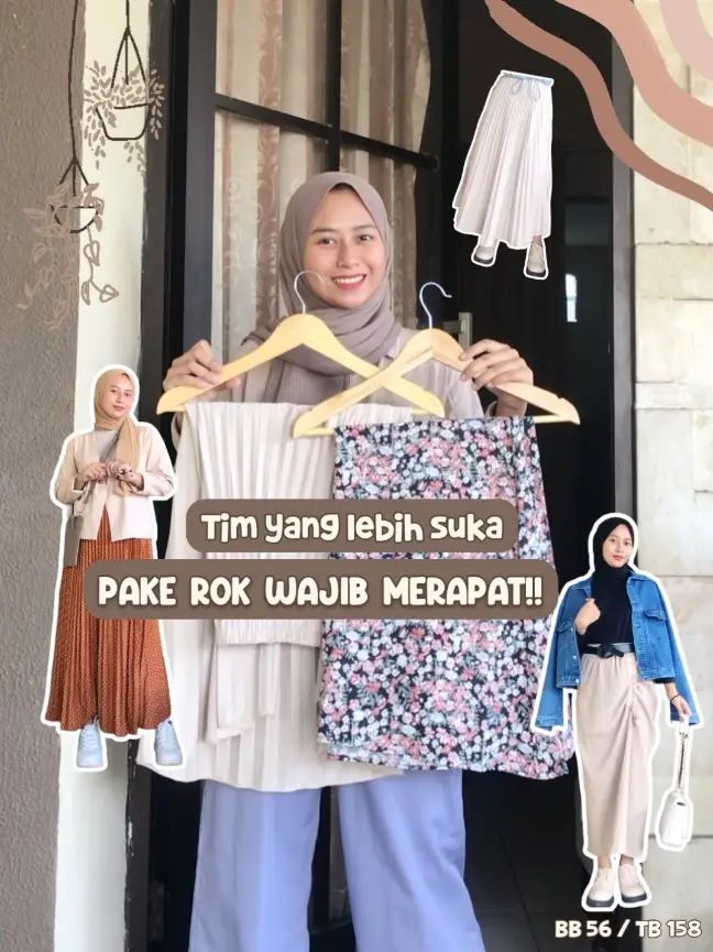 PINGIN PAKE ROK TAPI BINGUNG STYLINGNYA GIMANA? | วิดีโอที่เผยแพร่โดย ...