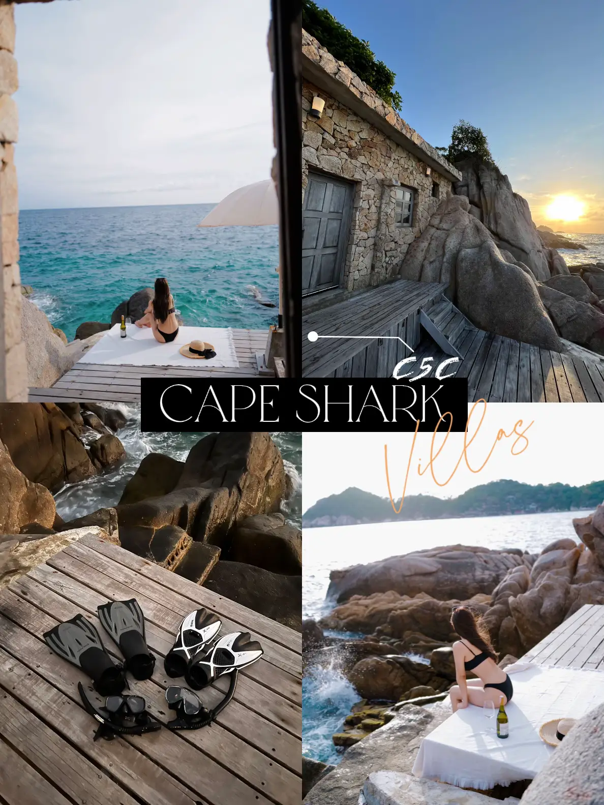 C5C | Cape Shark Villas 🌊 | แกลเลอรีที่โพสต์โดย Francissses | Lemon8