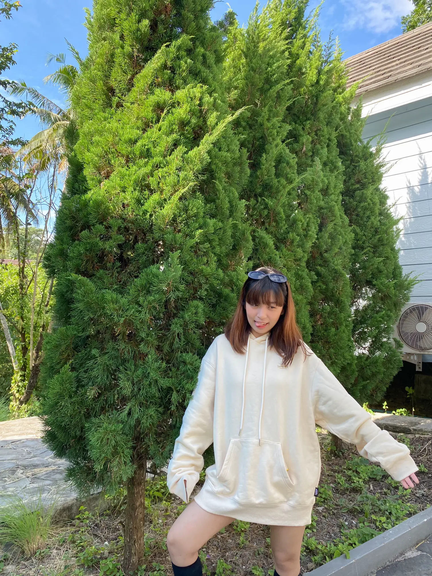 🍋148cm’s OOTD | ได้ลุคเกาหลีแค่มี Hoodie น้อง Lemon8🤏🏻💛💚 | แกลเลอรีที่โพสต์โดย pattaling.🏔 | Lemon8