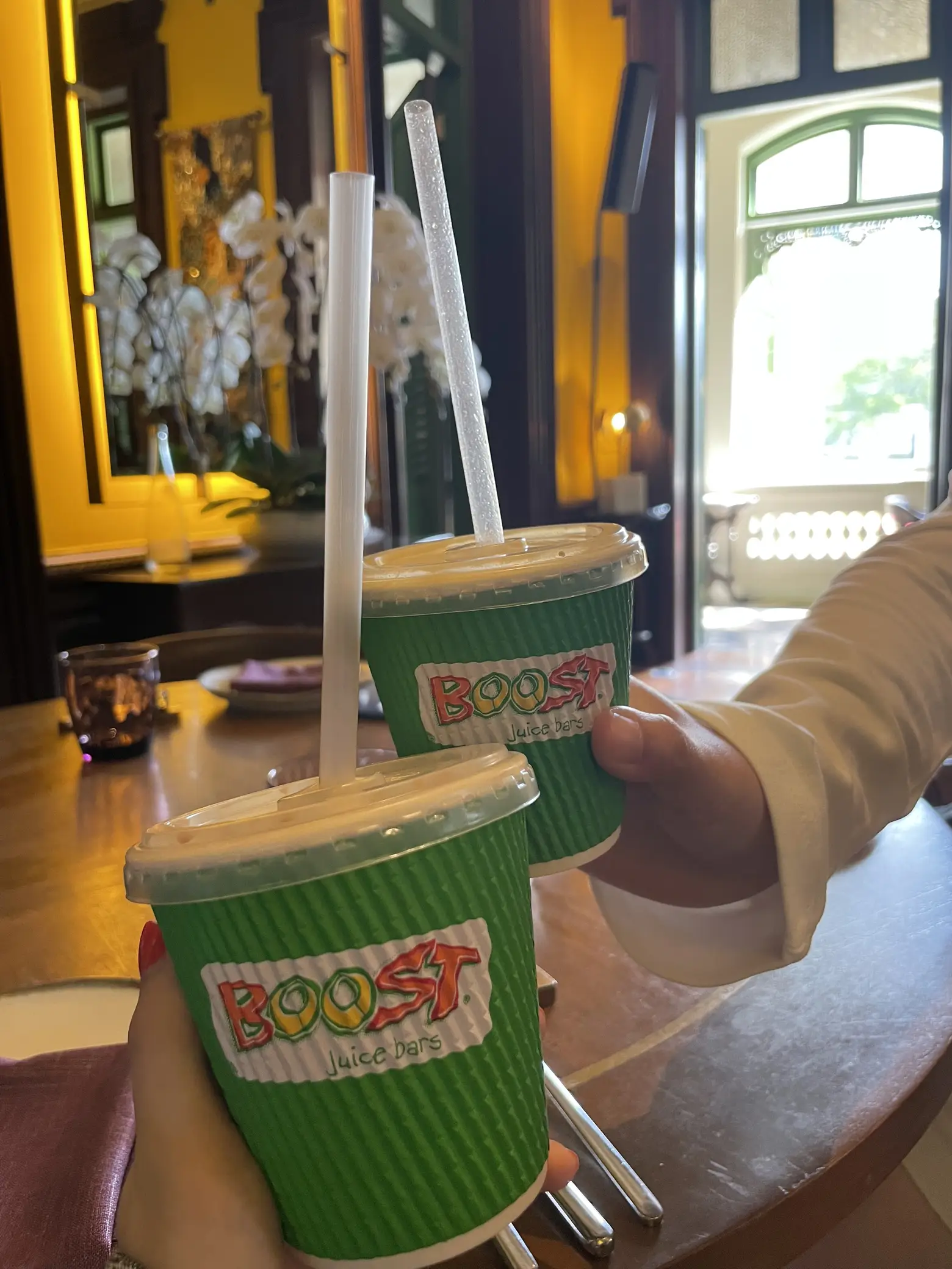 เมนูโปรดที่ BOOST JUICE BAR 🥤🍫🍌 | แกลเลอรีที่โพสต์โดย primparina | Lemon8