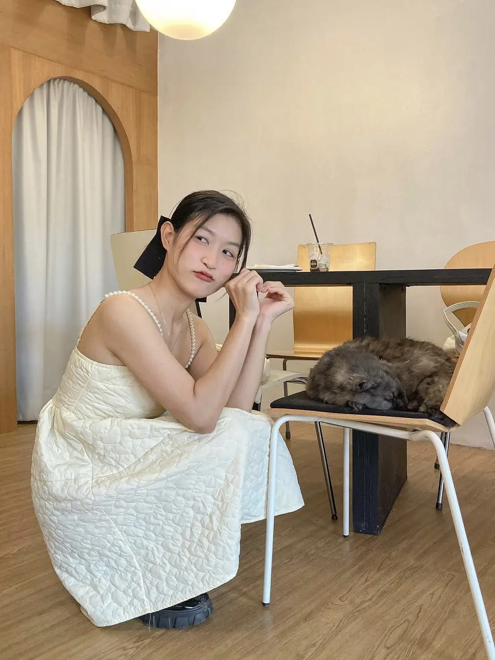 🌼🐈 little bitter คาเฟ่ดอกซี่ในเชียงใหม่ | แกลเลอรีที่โพสต์โดย Beamthicha | Lemon8