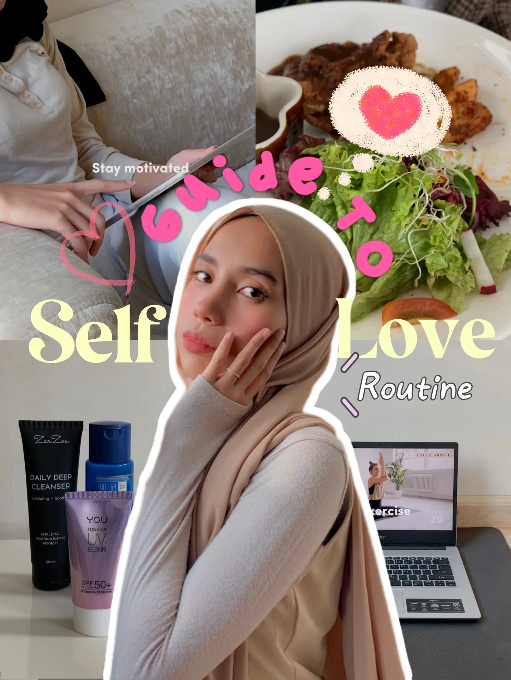 Guide to Self-Love Routine 🤍🤍 | Galeri disiarkan oleh Fayra | Lemon8