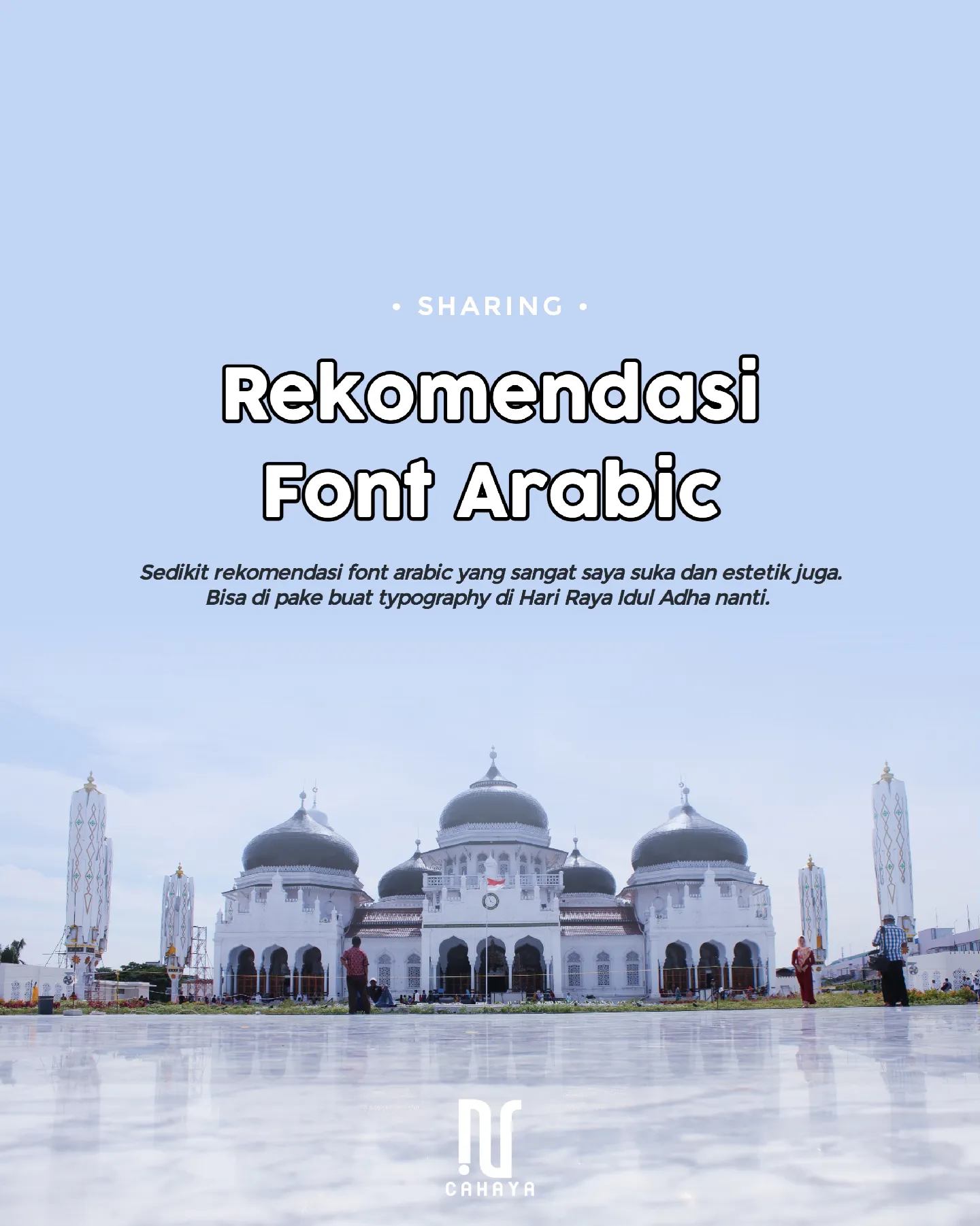 FONT ARABIC DI CANVA UNTUK DESAIN ISLAMI | Galeri diposting oleh ...