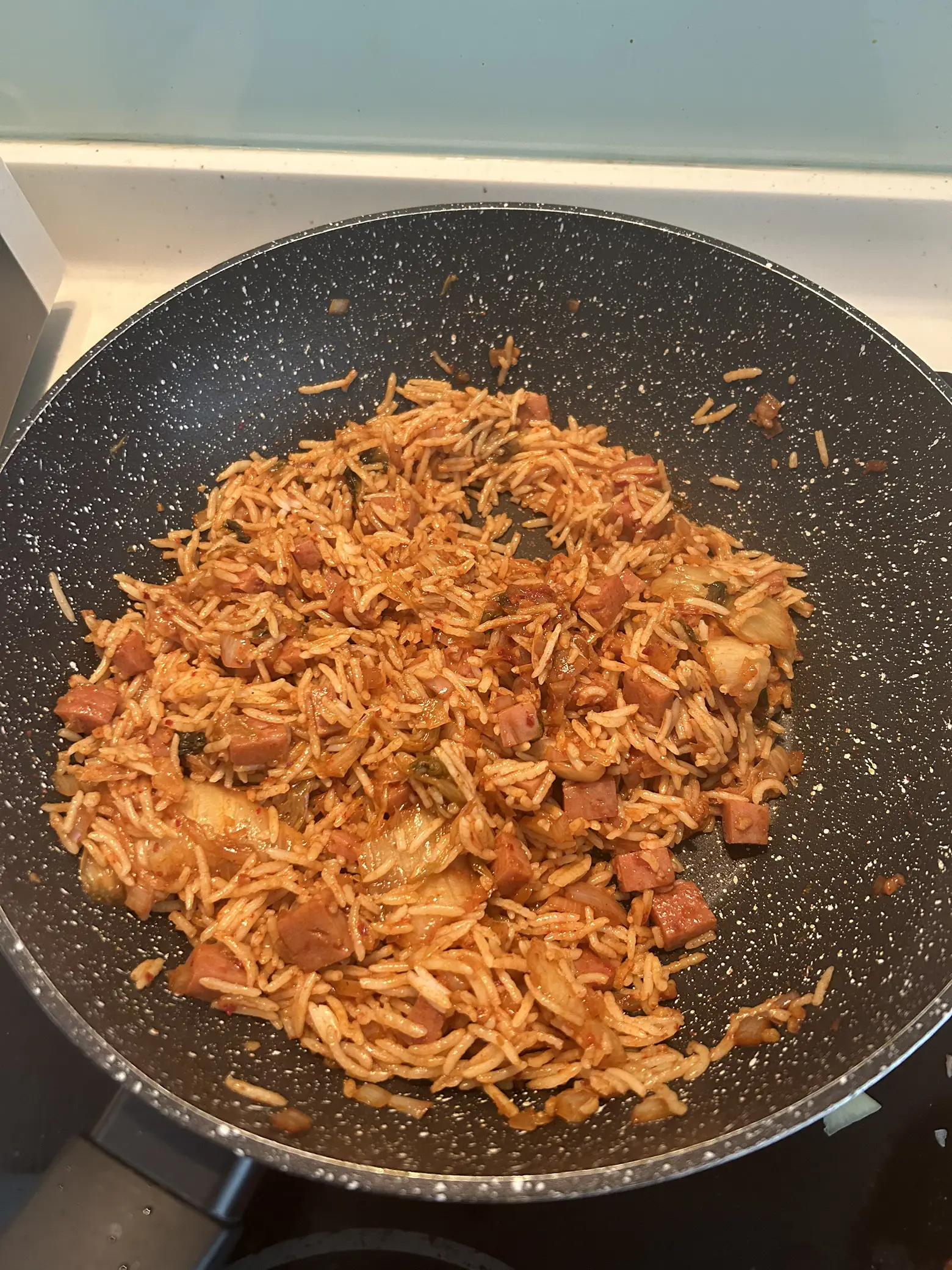 Let‘s make kimchi fried rice today!! 💗 | Galeri disiarkan oleh hey_hanni | Lemon8