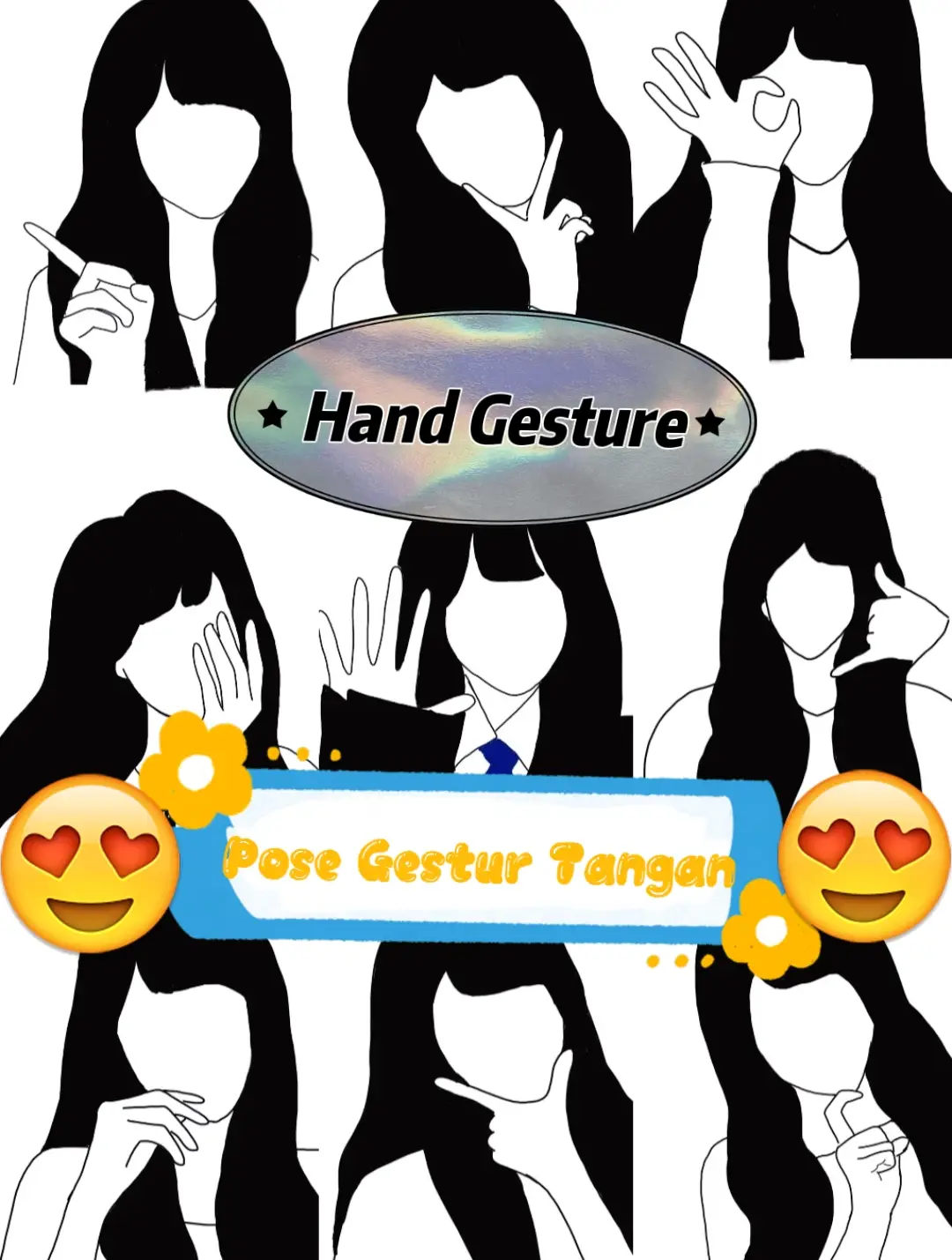 Pose Mudah Gestur Tangan1️⃣ sampai 9️⃣‼👏 | Galeri diposting oleh Lets ...