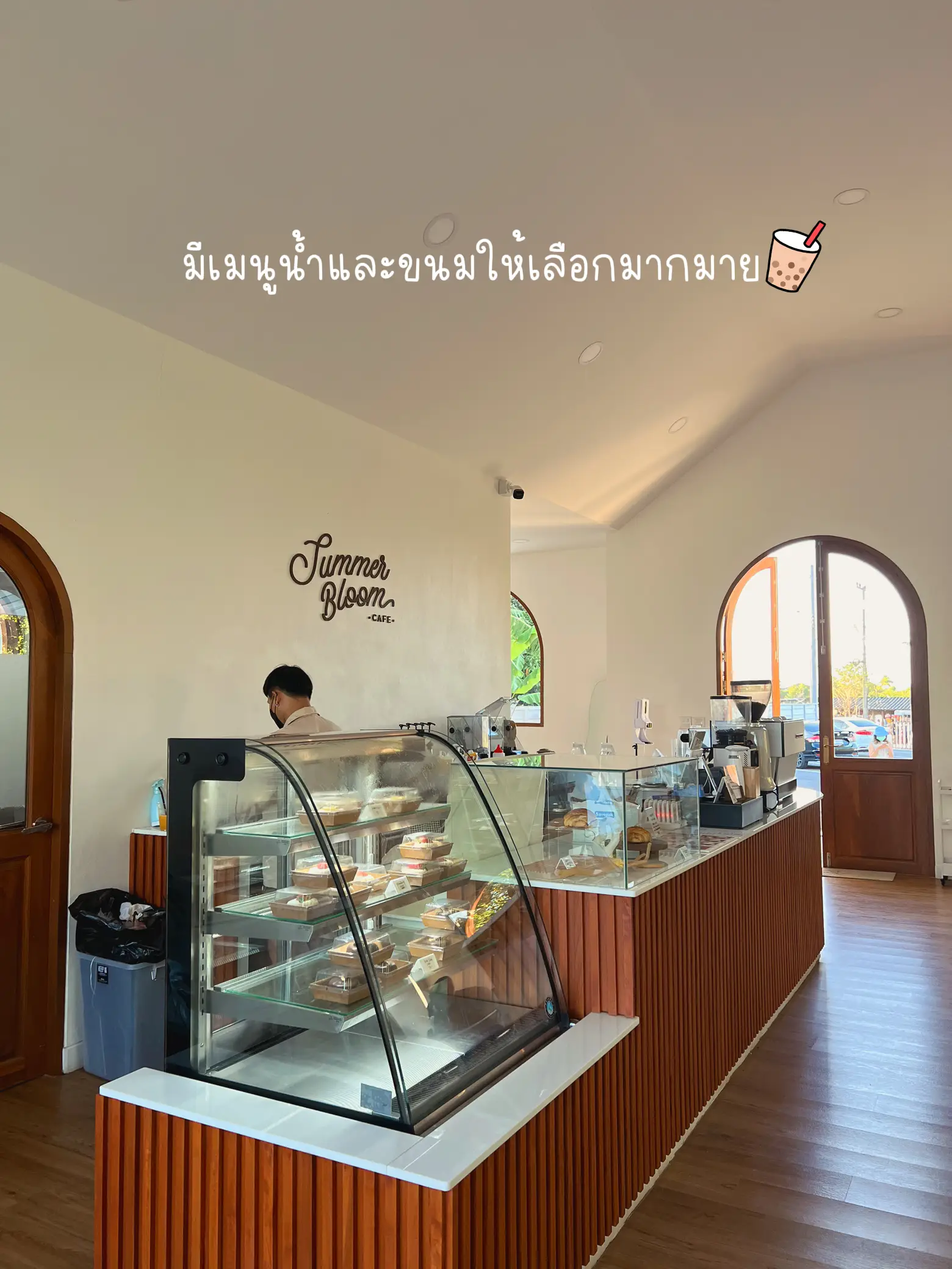 SummerBloom Cafe ☕️🍰 คาเฟ่บรรยากาศน่ารัก ในสวนเลม่อน🍋 | แกลเลอรีที่โพสต์โดย Bell Bell :) | Lemon8