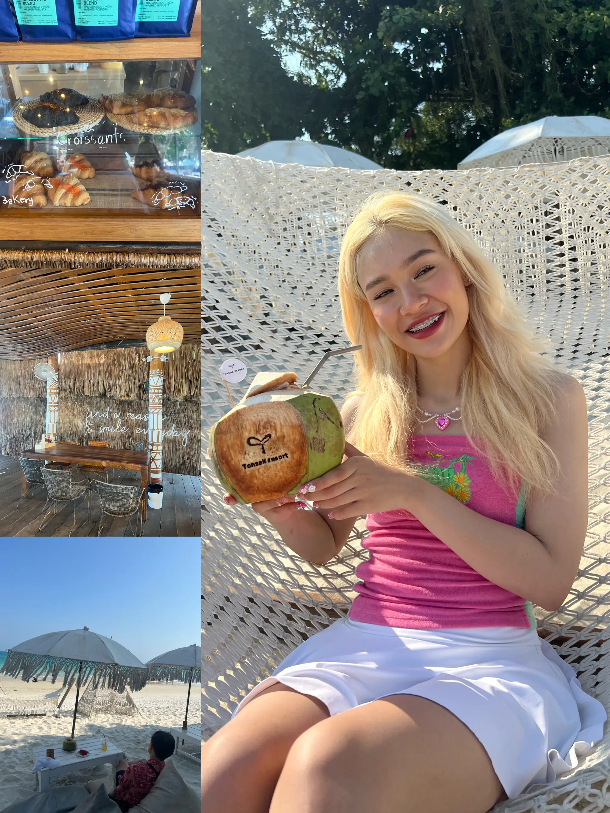 🏝สองคาเฟ่ใครไปเที่ยวเกาะเสม็ดห้ามพลาด!💗 | แกลเลอรีที่โพสต์โดย Helen 💖 | Lemon8