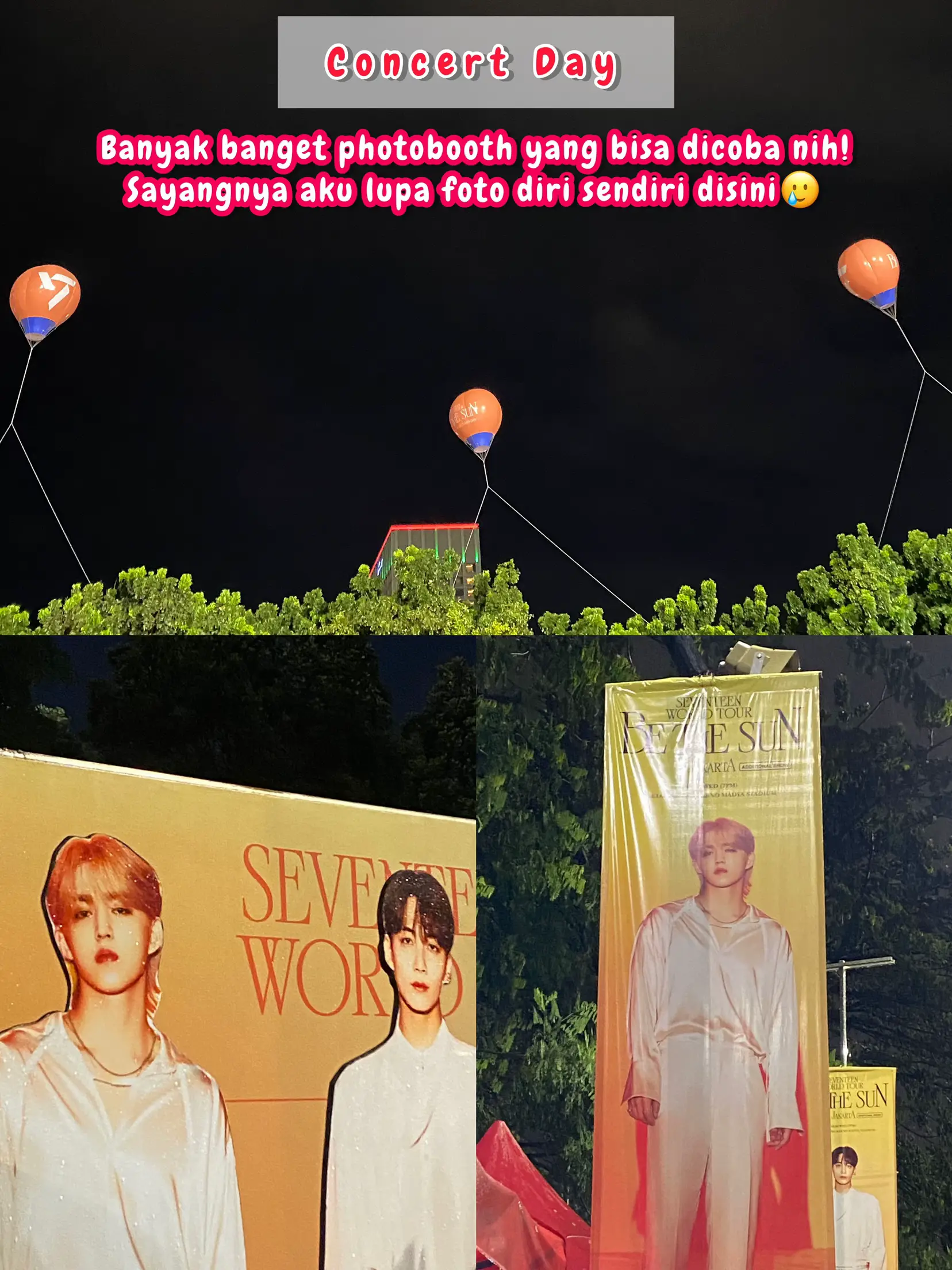 Nonton Concert Seventeen Be The Sun! So Fun | Galeri diposting oleh Nabila Lala | Lemon8