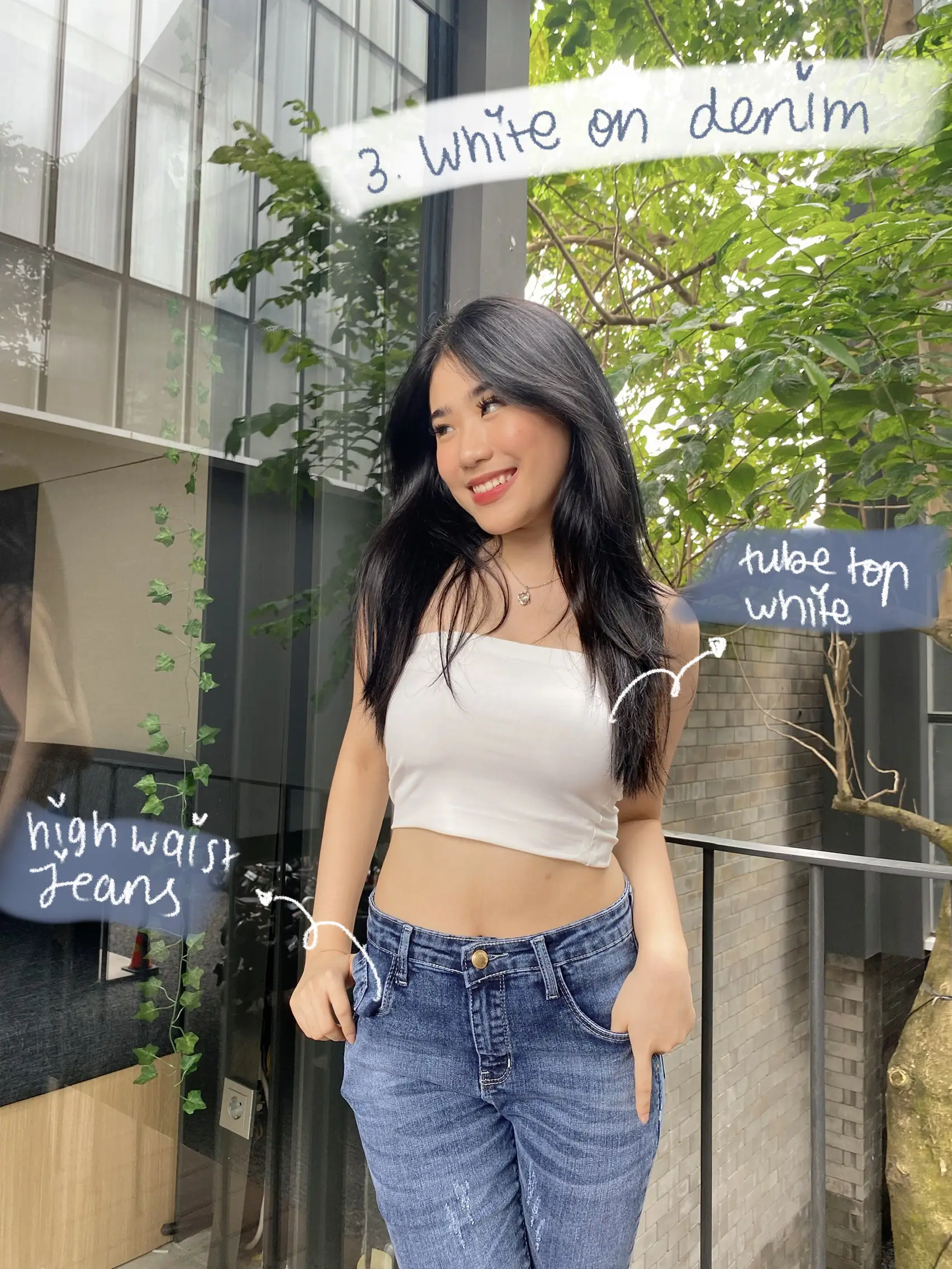 DENIM OUTFIT IDEAS THAT U SHOULD TRY👖 | Galeri diposting oleh enji | Lemon8