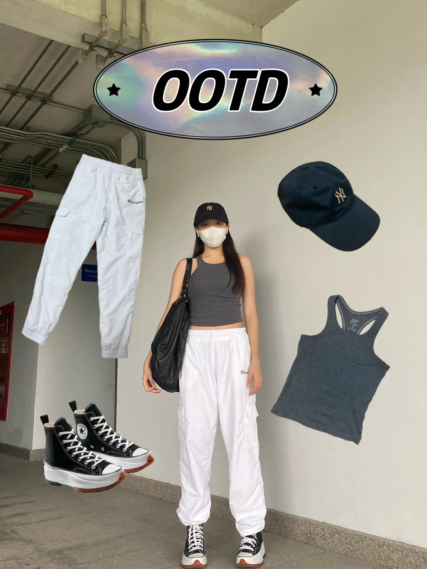 OOTD x Korea street fashion 🕷️ | แกลเลอรีที่โพสต์โดย AprilApril | Lemon8