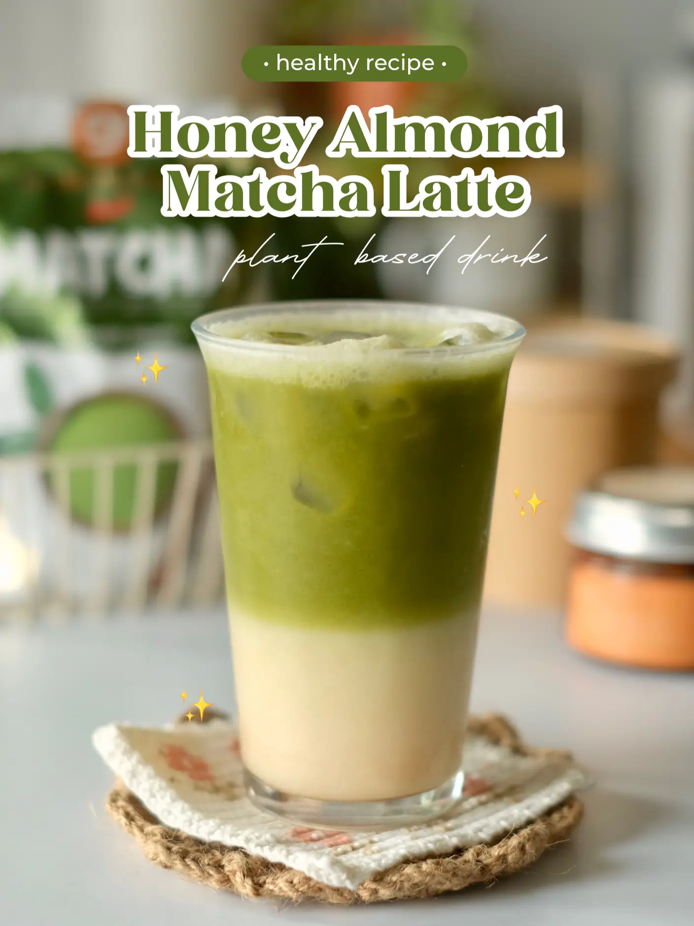 BIKIN PLANT BASED MATCHA LATTE, ENAK DAN SEHAT ‼️🌱😍 | Galeri diposting ...