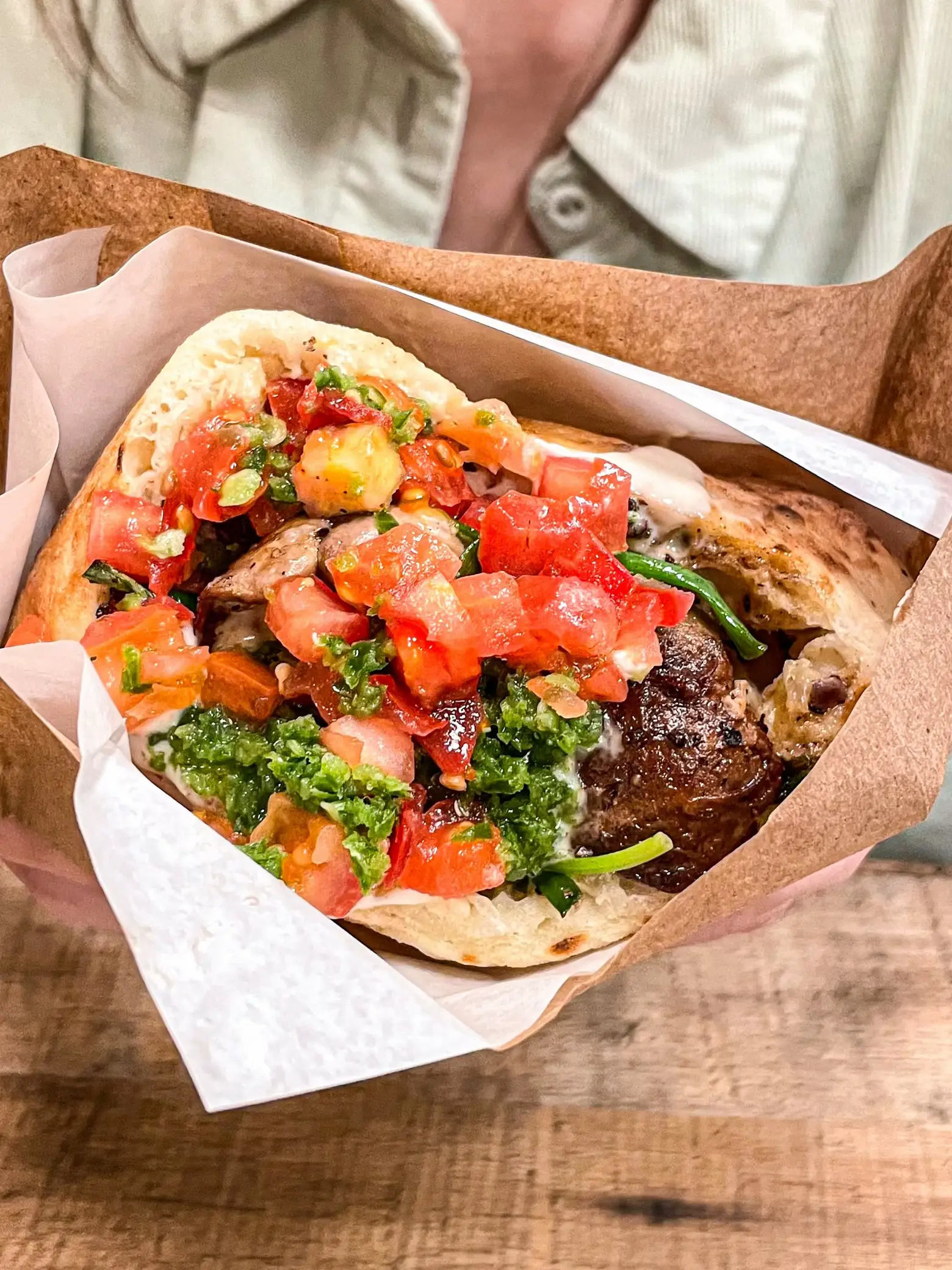 Loaded Pita Sandwich you MUST try 🫓 | Gallery posted by Brenda 𓃦 | Lemon8