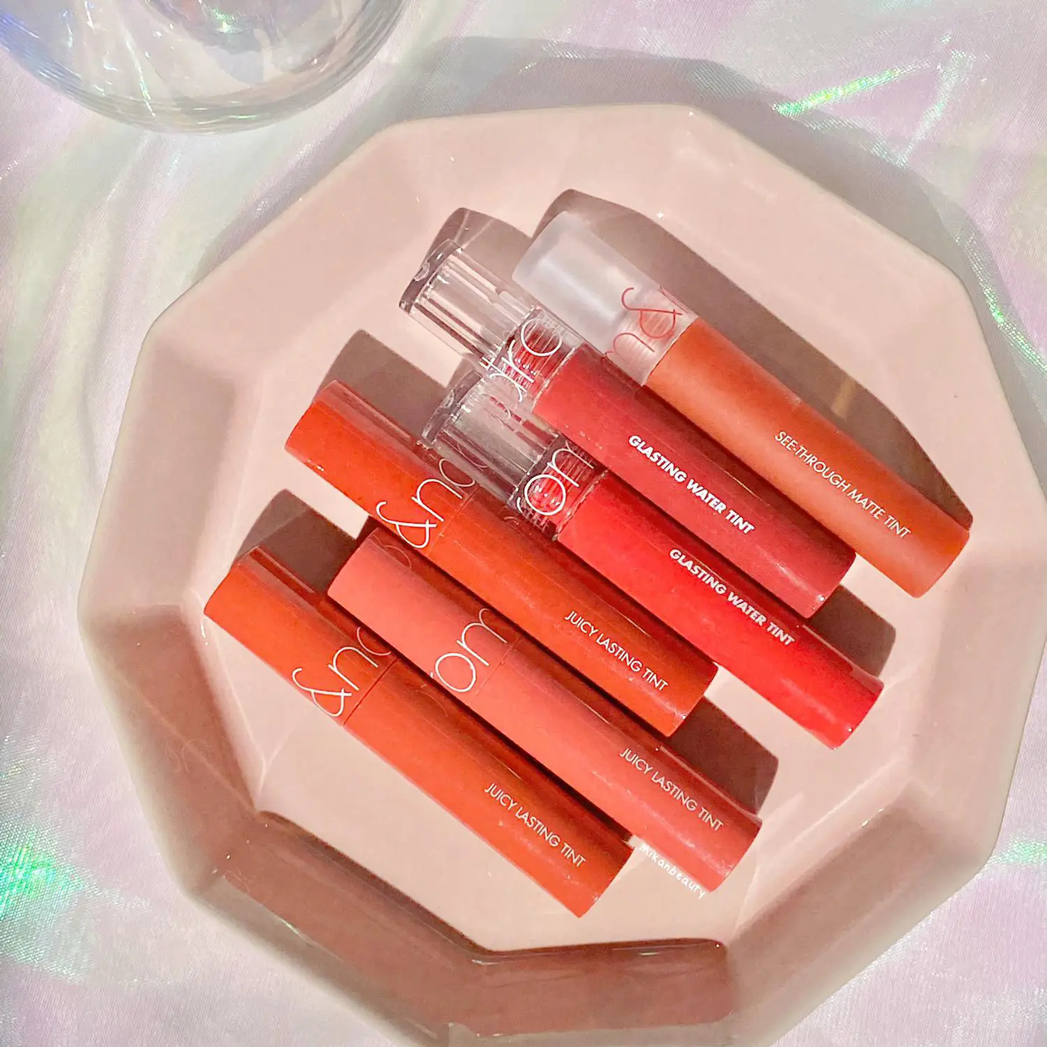 Open Group Rom & nd Lip Tint Scratch Strap Stand One 💖 | Gallery posted ...