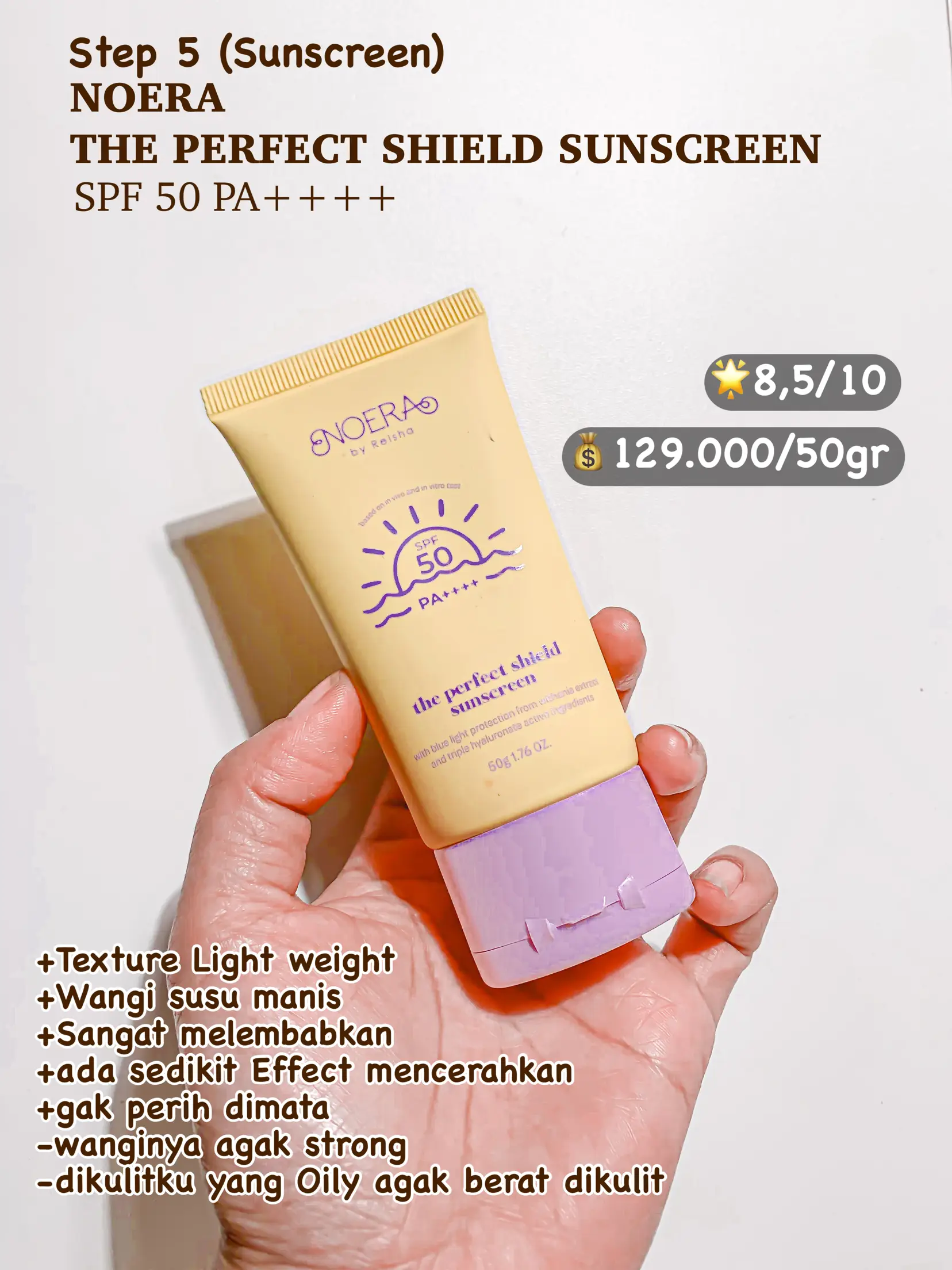 Rekomendasi AM Routine Skincare For Oily Skin💖 | Galeri diposting oleh ...