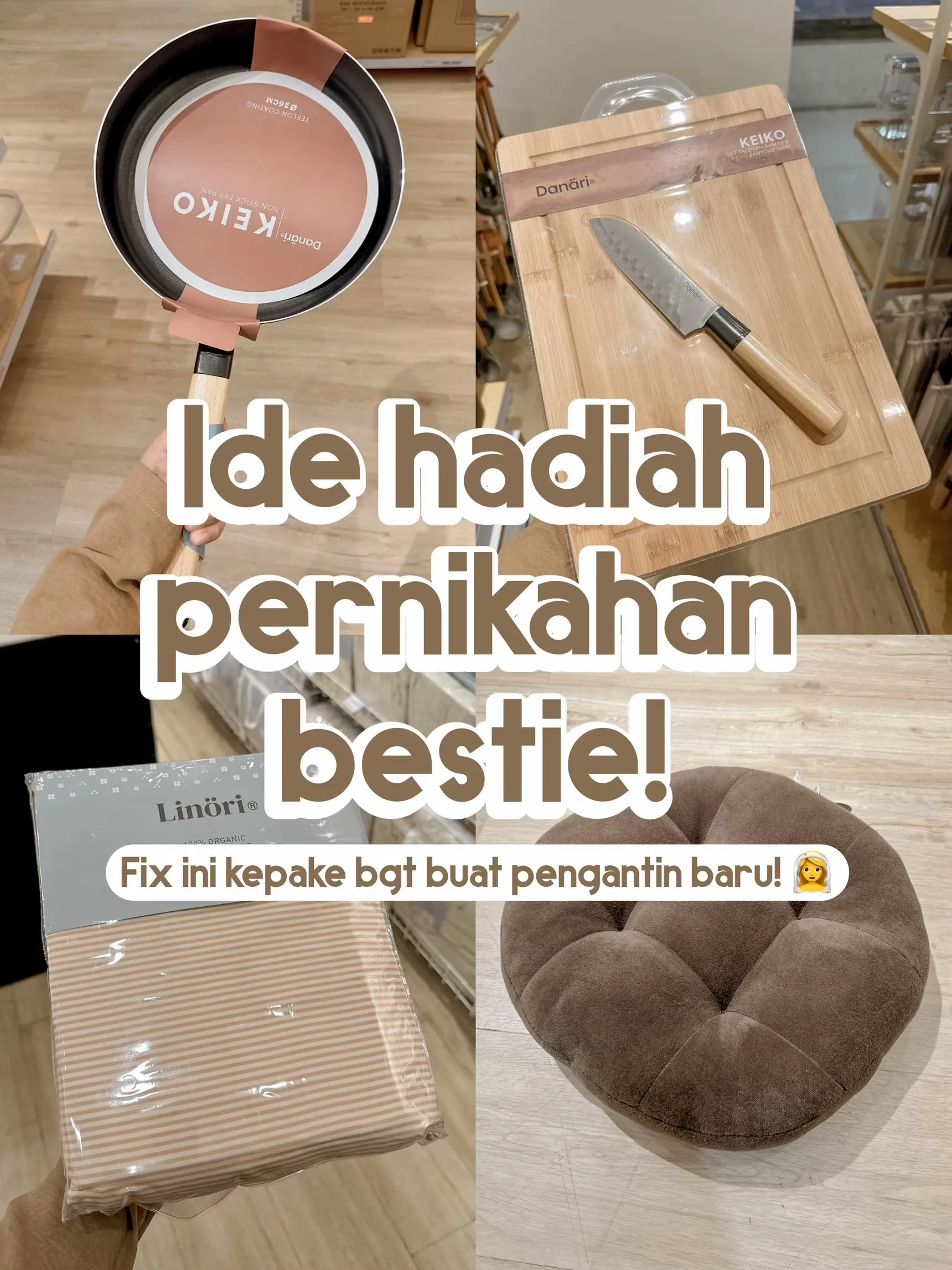 Ide hadiah untuk bestie! 🍳 | Galeri diposting oleh Ministrash | Lemon8