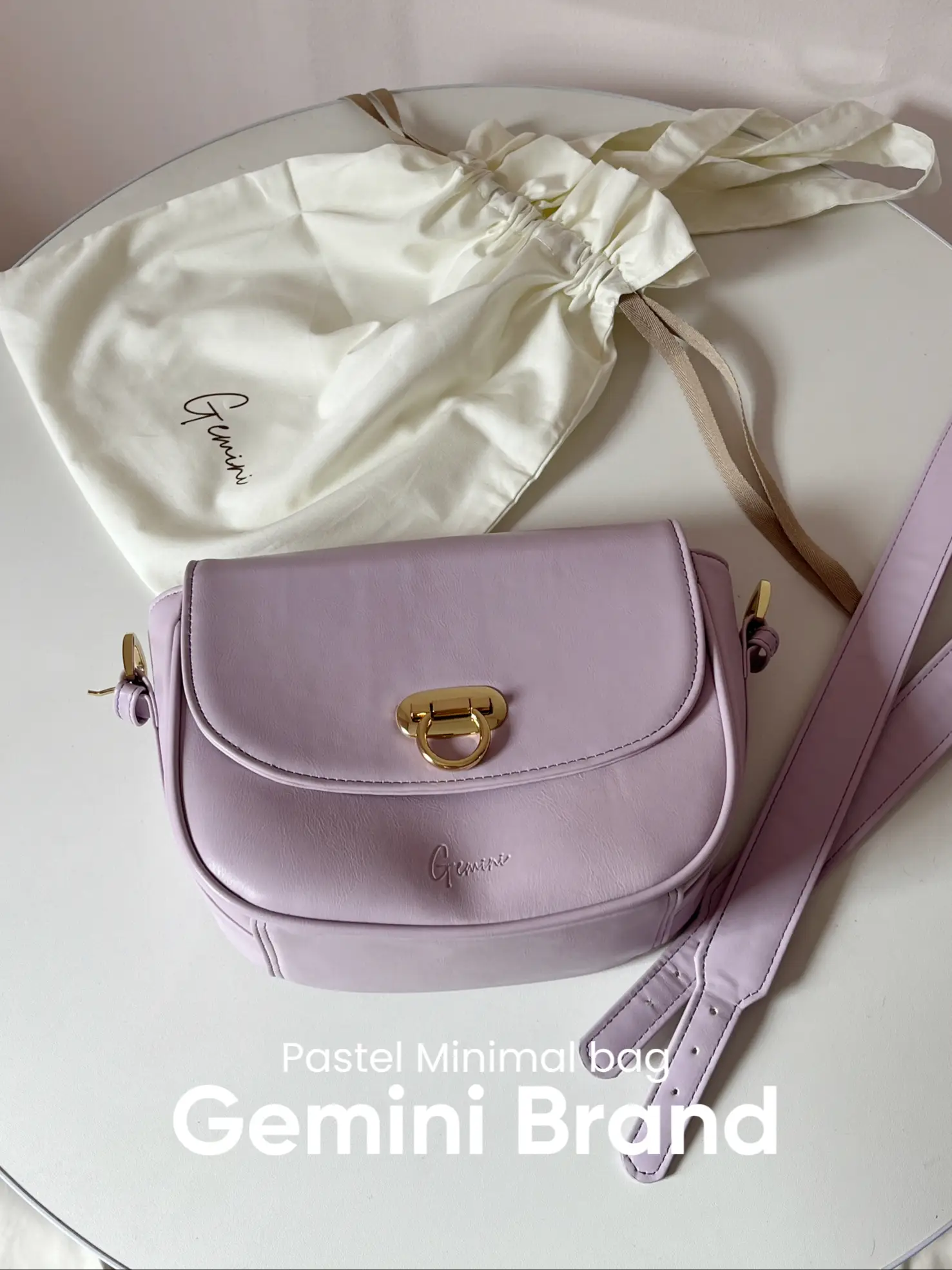 Unbox • กระเป๋า pastel Gemini Brand 🫶🏻 💖 | แกลเลอรีที่โพสต์โดย 孙俪シ | Lemon8