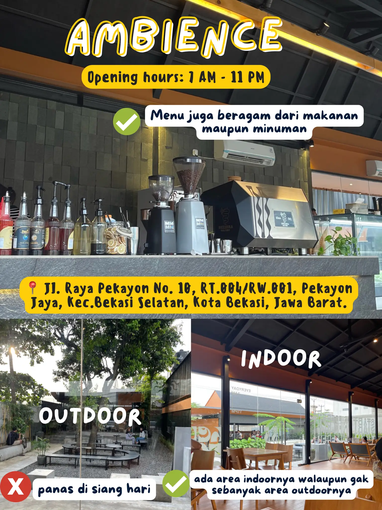 Rekomendasi Coffee Shop kekinian di Bekasi‼️🤩 | Galeri diposting oleh ...