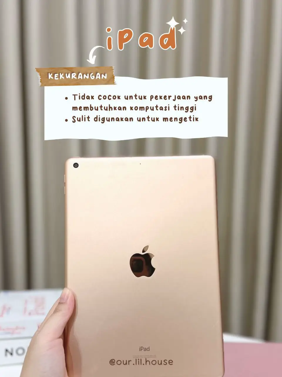 MENDING BELI MACBOOK ATAU IPAD YA? 🥲💻📱 | Galeri diposting oleh our.lil.house | Lemon8