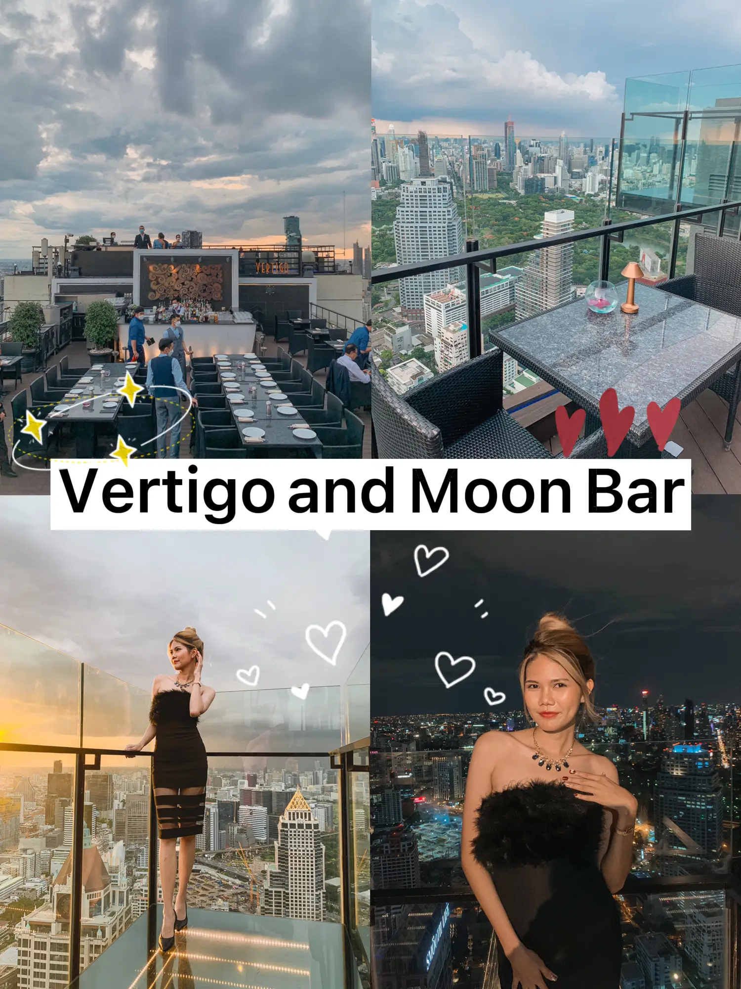 นั่งชิล Rooftop ใจกลางเมือง Vertigo and Moon Bar🍹 | แกลเลอรีที่โพสต์โดย ...