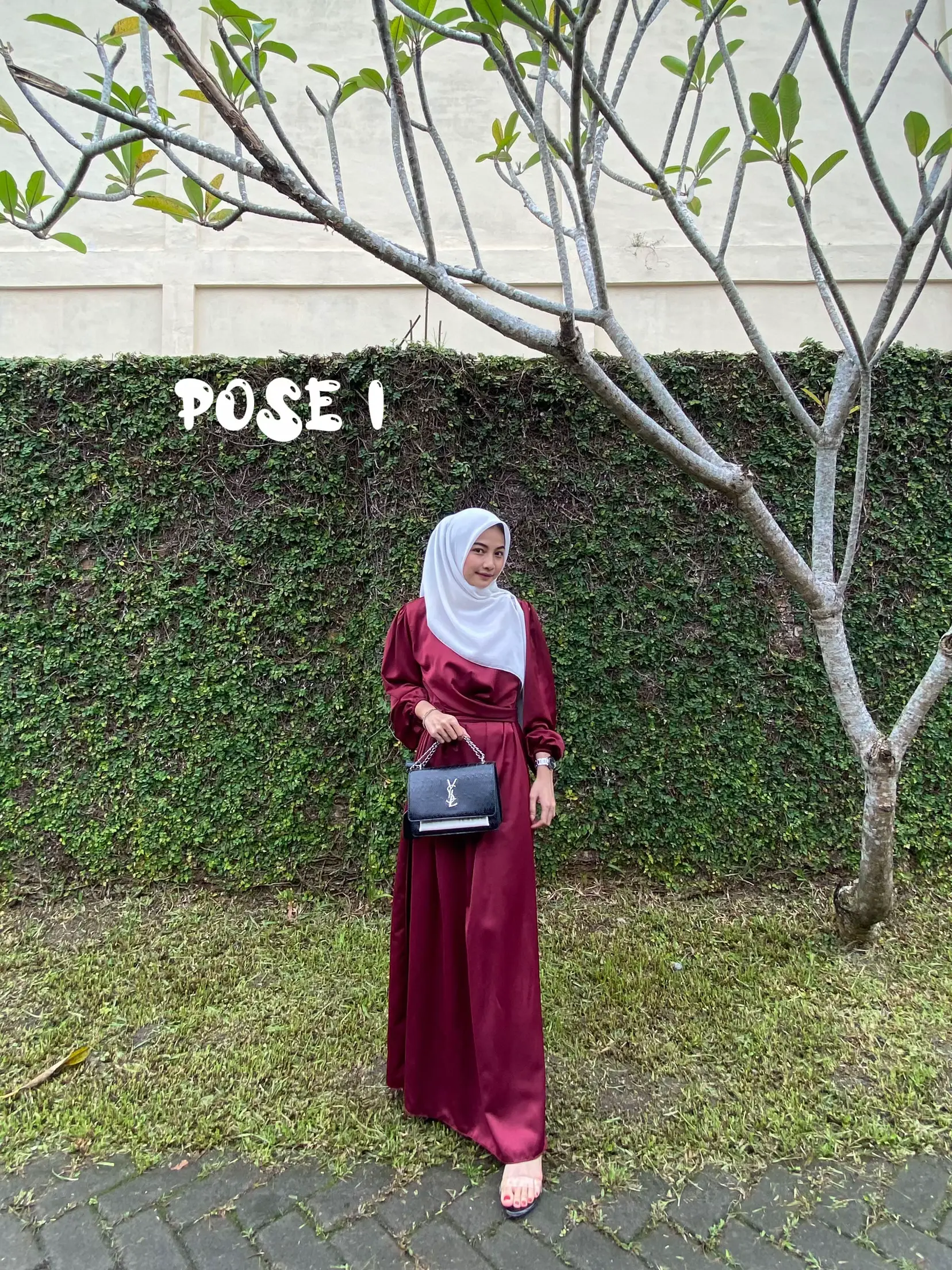 OOTD buat yang pake gamis | Galeri diposting oleh Amanda | Lemon8