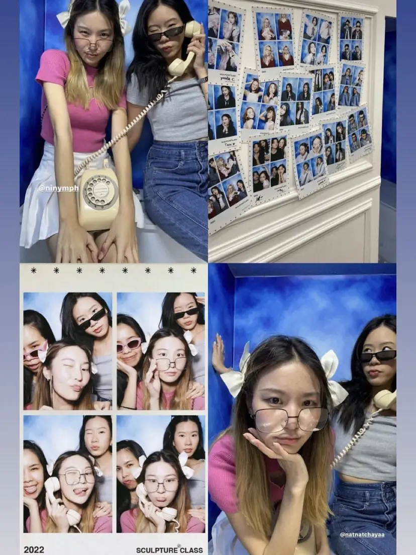 🌷🖤 ถ่ายรูปชิคไม่เหมือนใคร @Photobooth Lido | แกลเลอรีที่โพสต์โดย 🍐⸝mini.project | Lemon8