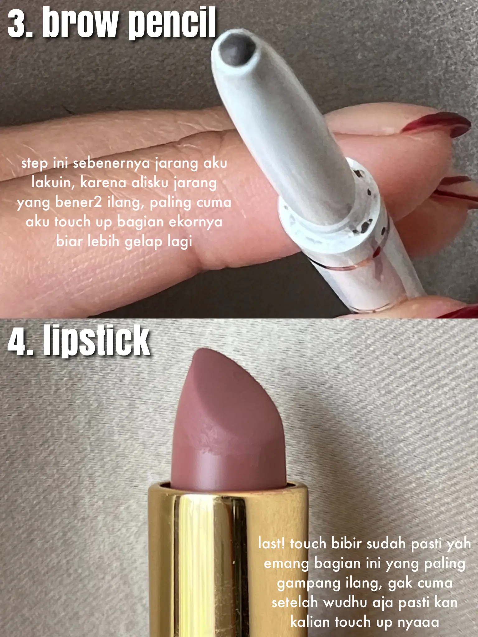 STEP TOUCH UP MAKE UP SETELAH WUDHU!🤲 | Galeri diposting oleh NADYSHA ...