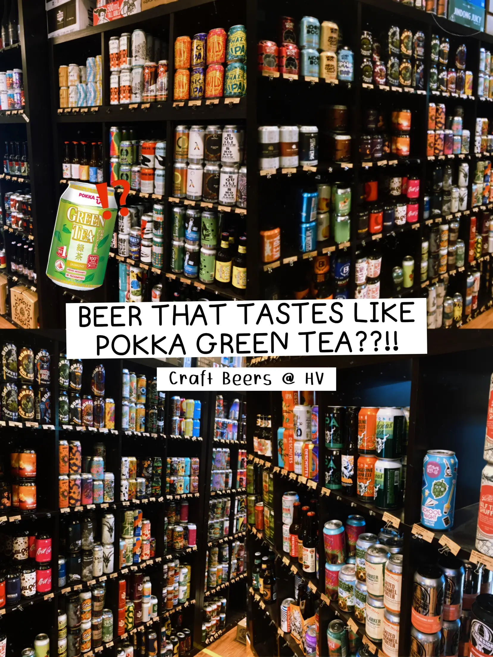 Green tea & Chocolate Beer??!! | Gallery posted by Nami Tan | Lemon8