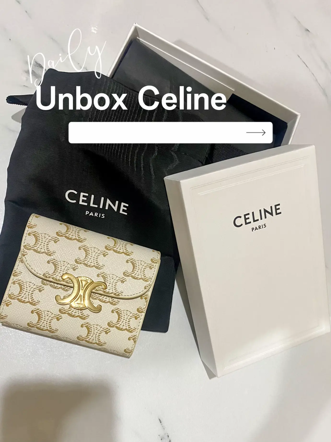 Unbox celine 🫶🏻 | แกลเลอรีที่โพสต์โดย nichanii | Lemon8