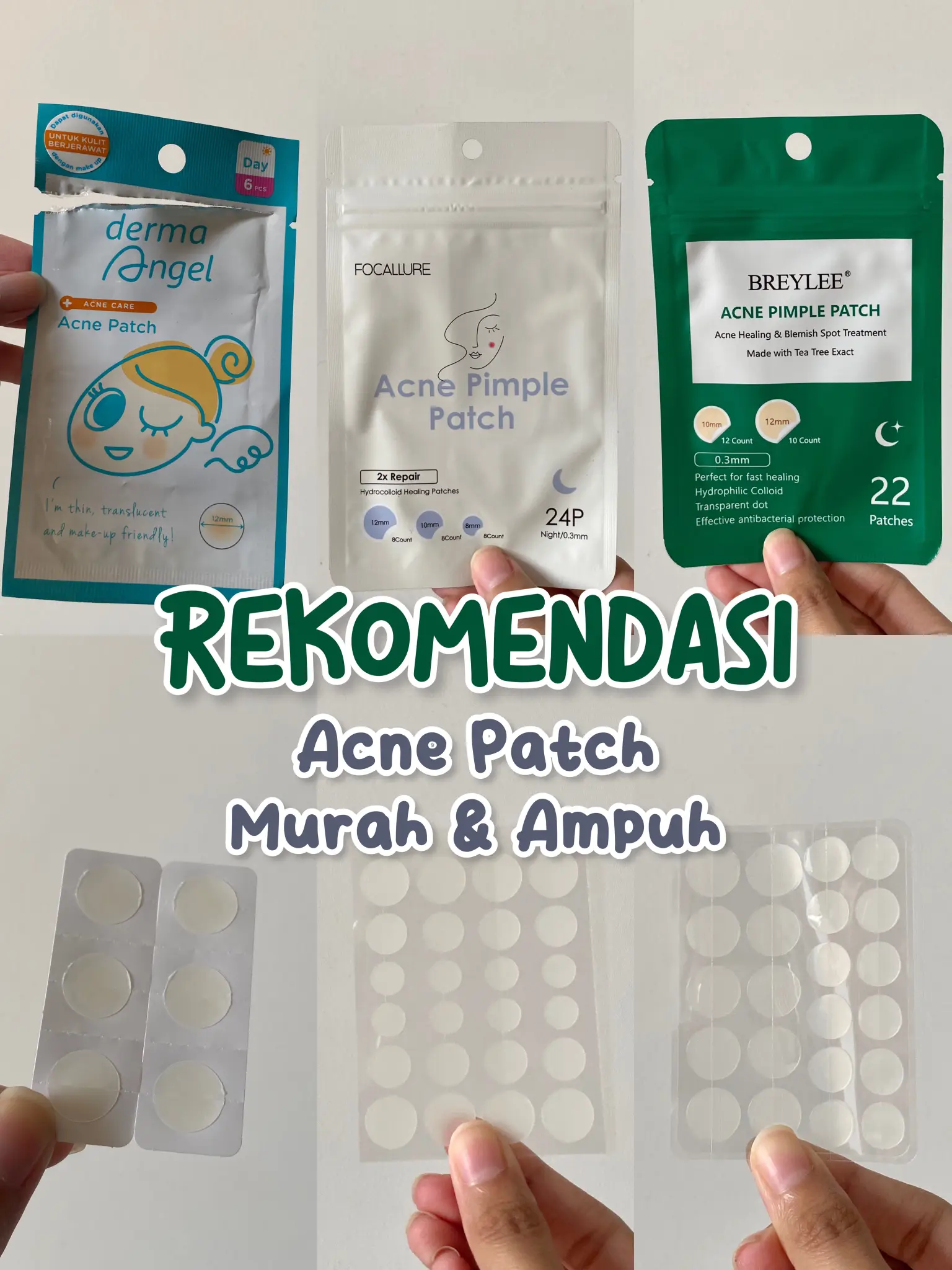 [SAVE] Rekomendasi Acne Patch Murah & Ampuh🥹 | แกลเลอรีที่โพสต์โดย Putri A. | Lemon8